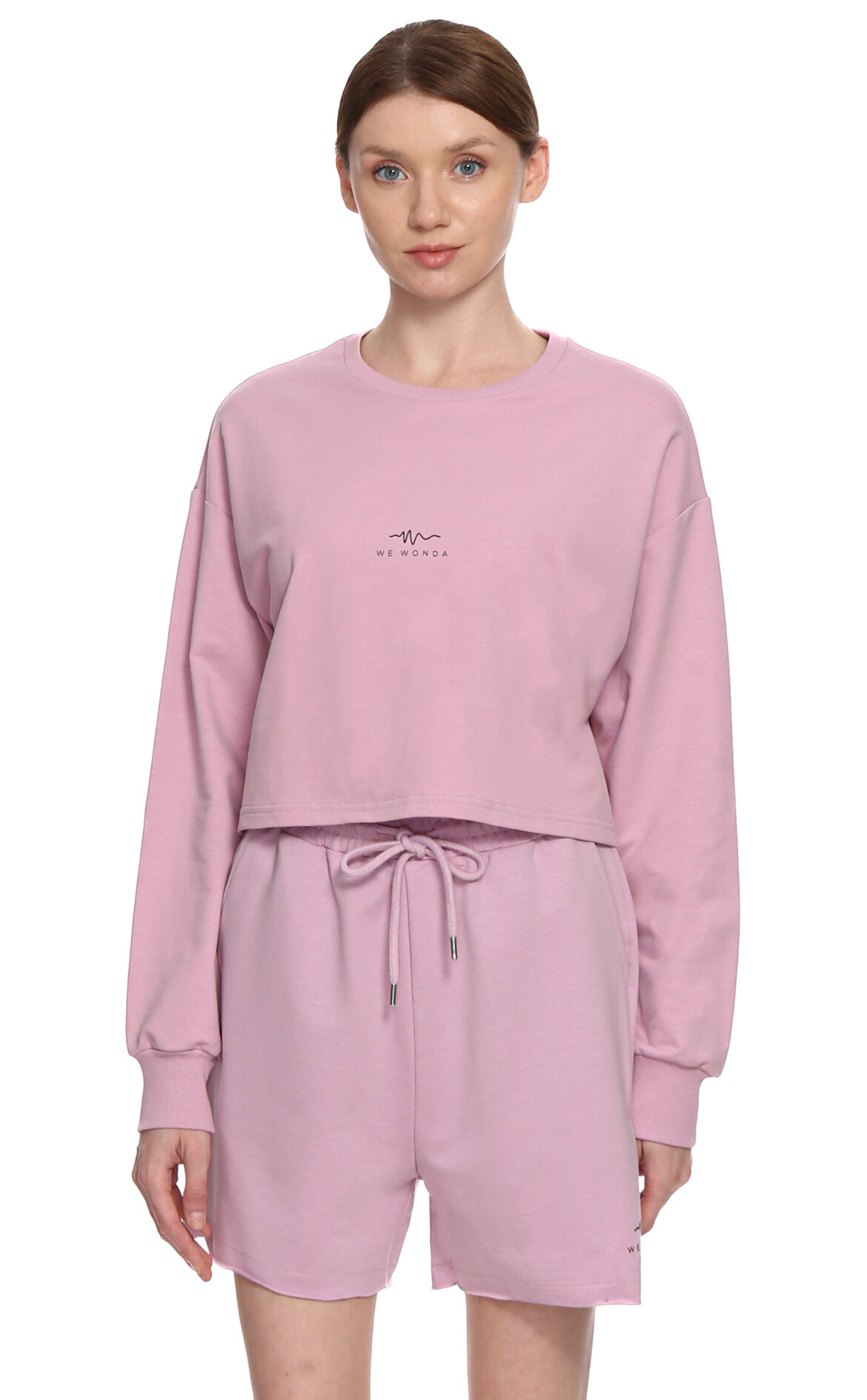 Wewon Style-Wewon Style Lila Sweatshirt