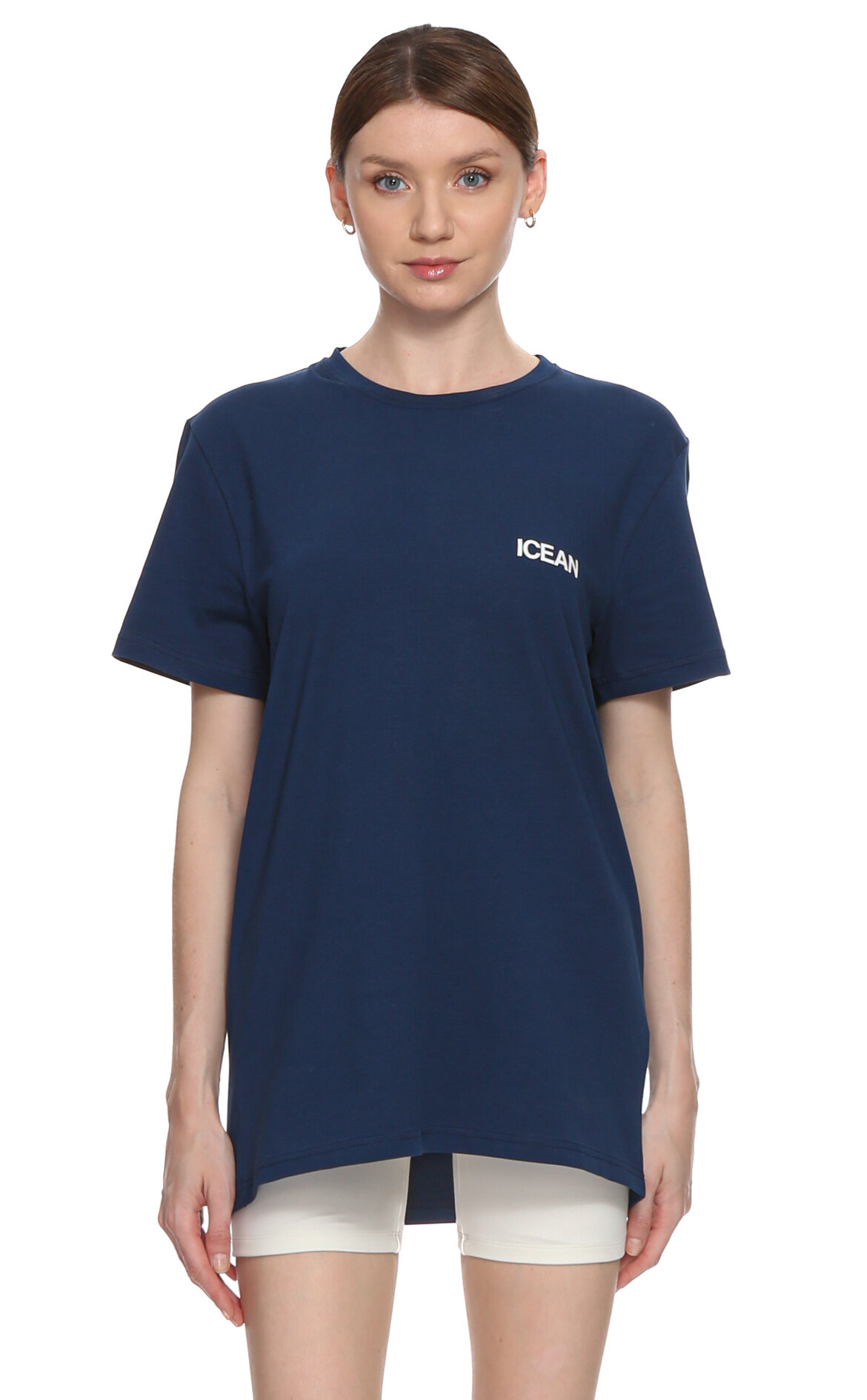 Icean-İcean Lacivert T-shirt