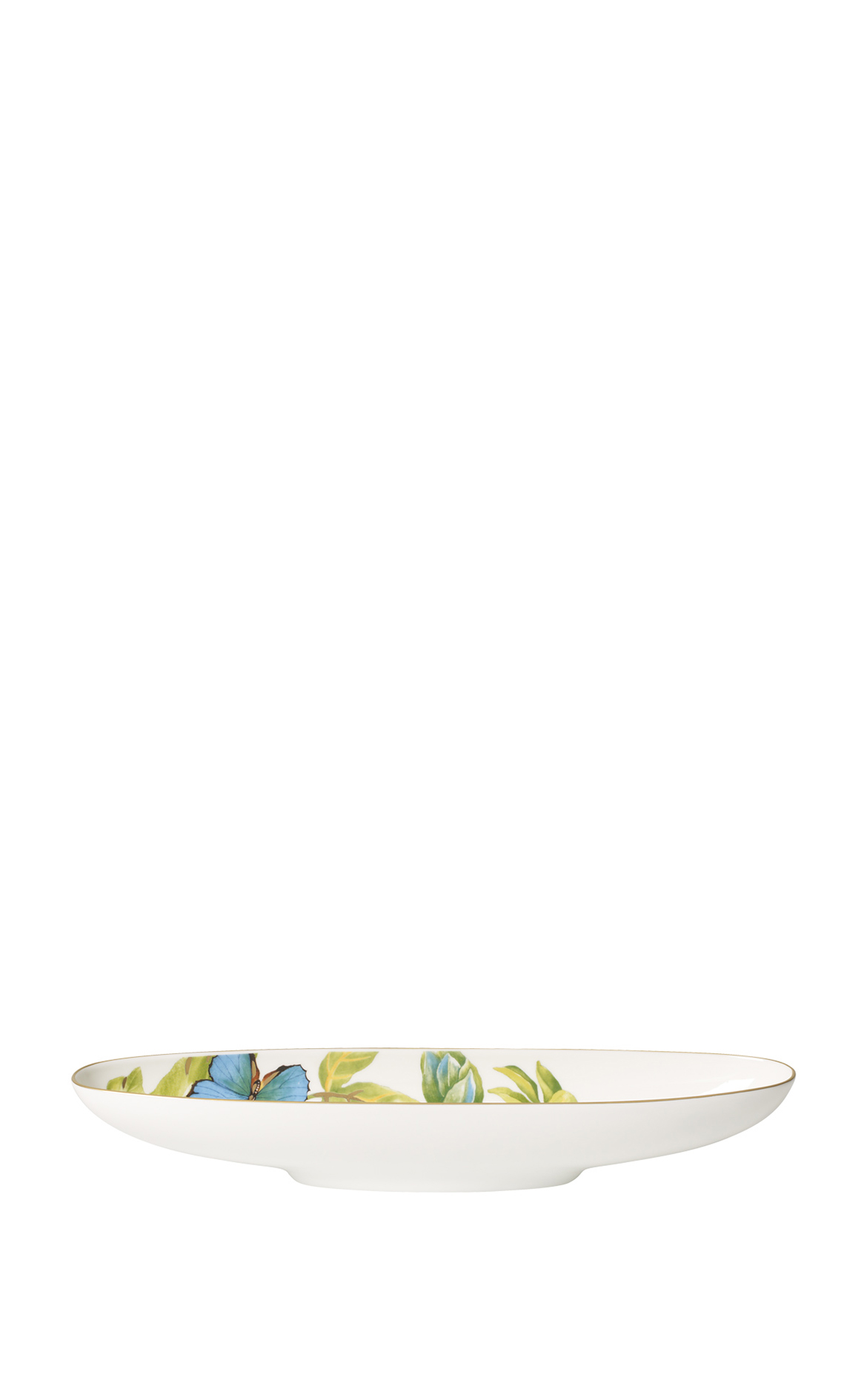 Villeroy & Boch-Amazonia Tropik Desenli Oval Servis Kasesi 29 cm Villeroy & Boch-Amazonia Tropik Desenli Oval Servis Kasesi 29 cm