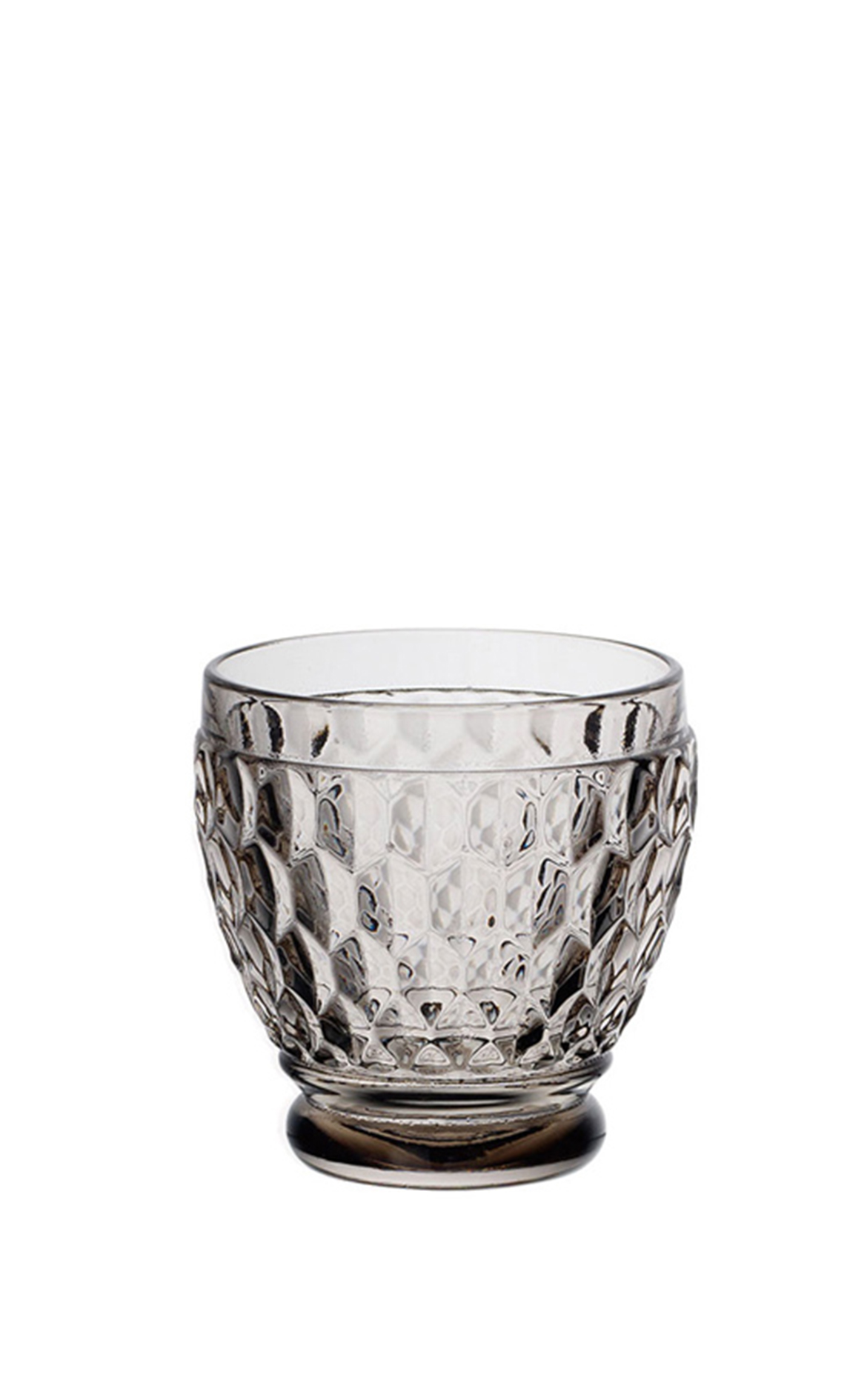 Villeroy & Boch-Boston Gri Kristal Kahve Yanı Su, Shot Bardağı