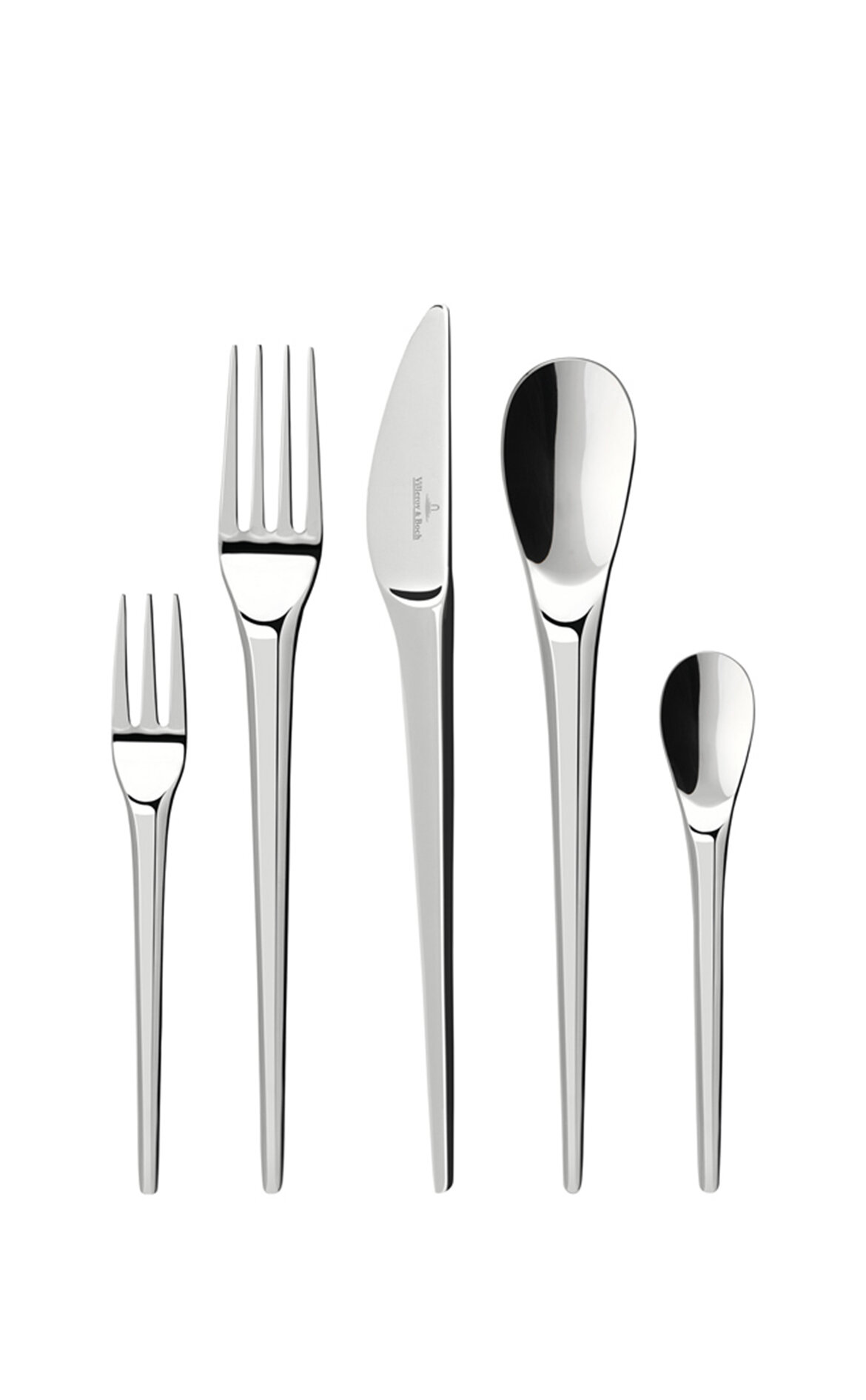 Villeroy & Boch-NewMoon 6 Kişilik Çatal Bıçak Takımı 30 Parça