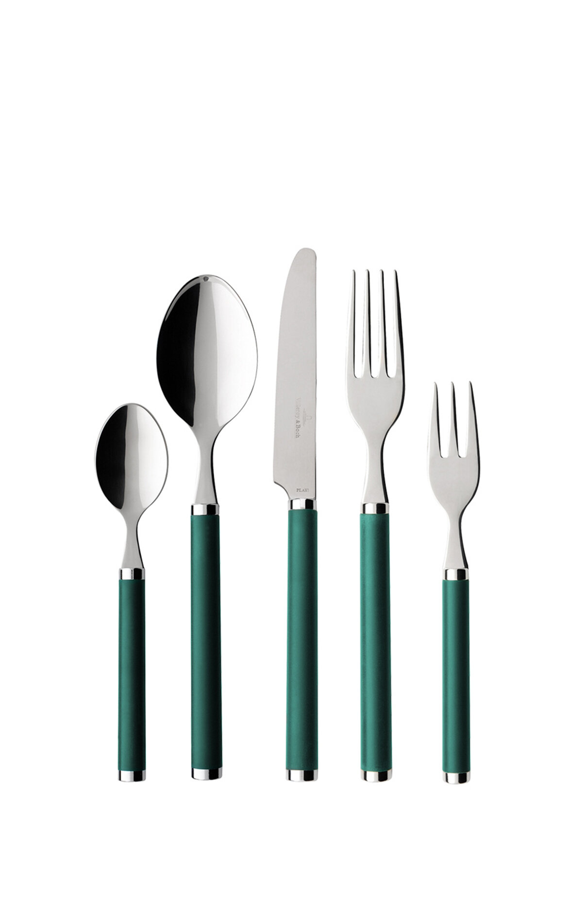 Villeroy & Boch-Play! Green Garden 6 Kişilik Çatal Bıçak Takımı 30 Parça Villeroy & Boch-Play! Green Garden 6 Kişilik Çatal Bıçak Takımı 30 Parça