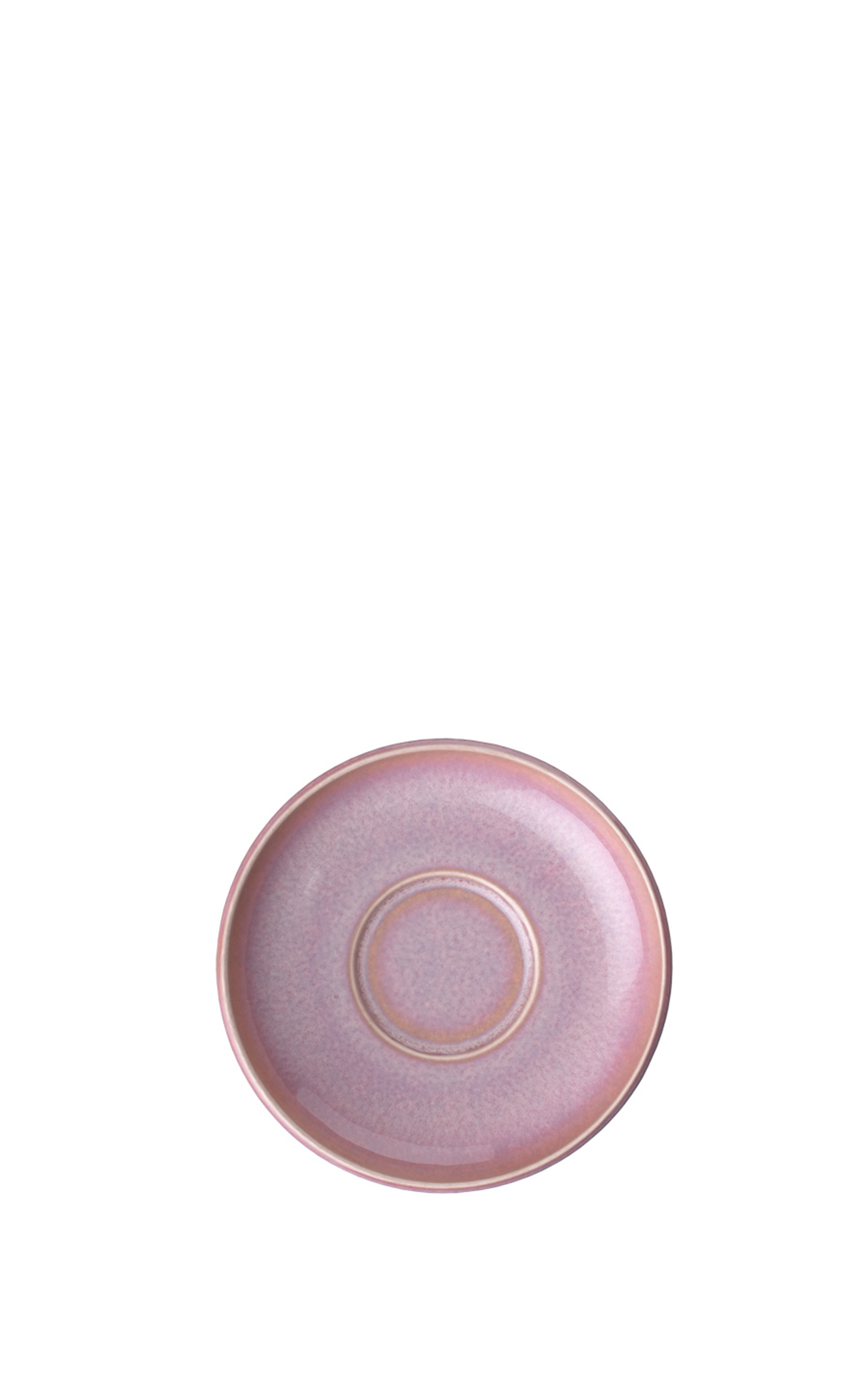 Villeroy & Boch-Perlemor Pembe Türk Kahvesi Fincan Tabağı