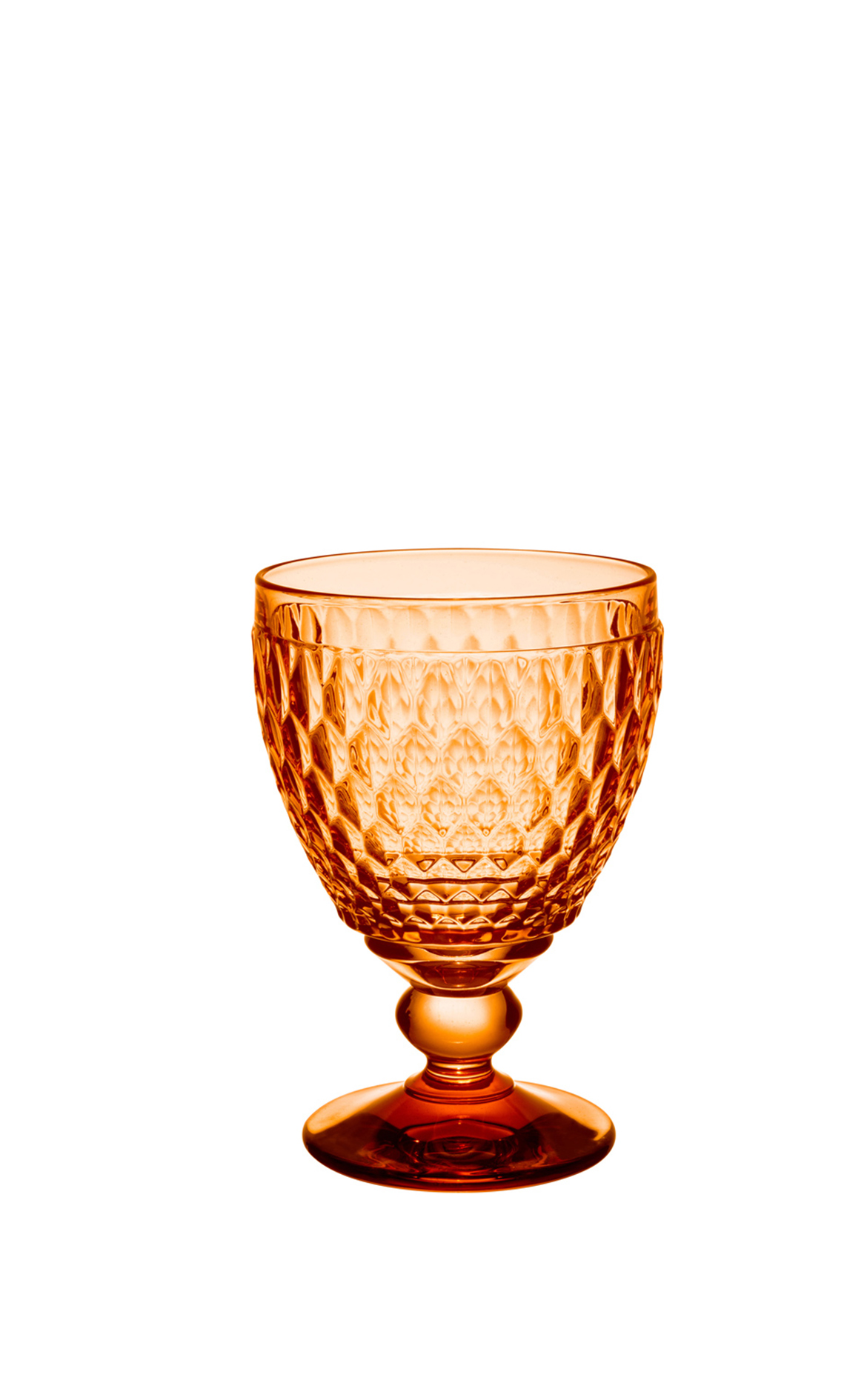 Villeroy & Boch-Boston Turuncu Kristal Kırmızı Şarap Kadehi