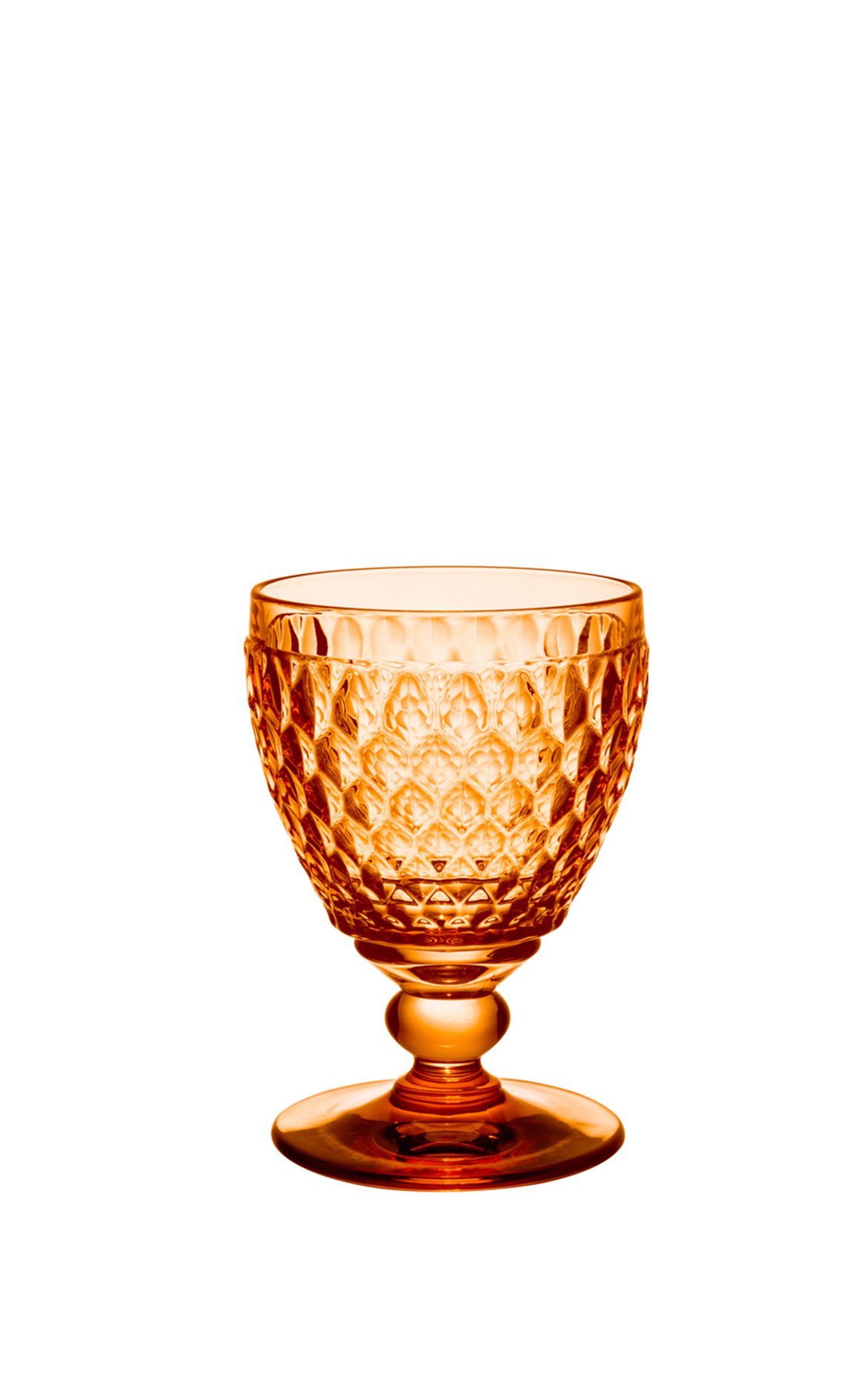 Villeroy & Boch-Boston Turuncu Kristal Beyaz Şarap Kadehi