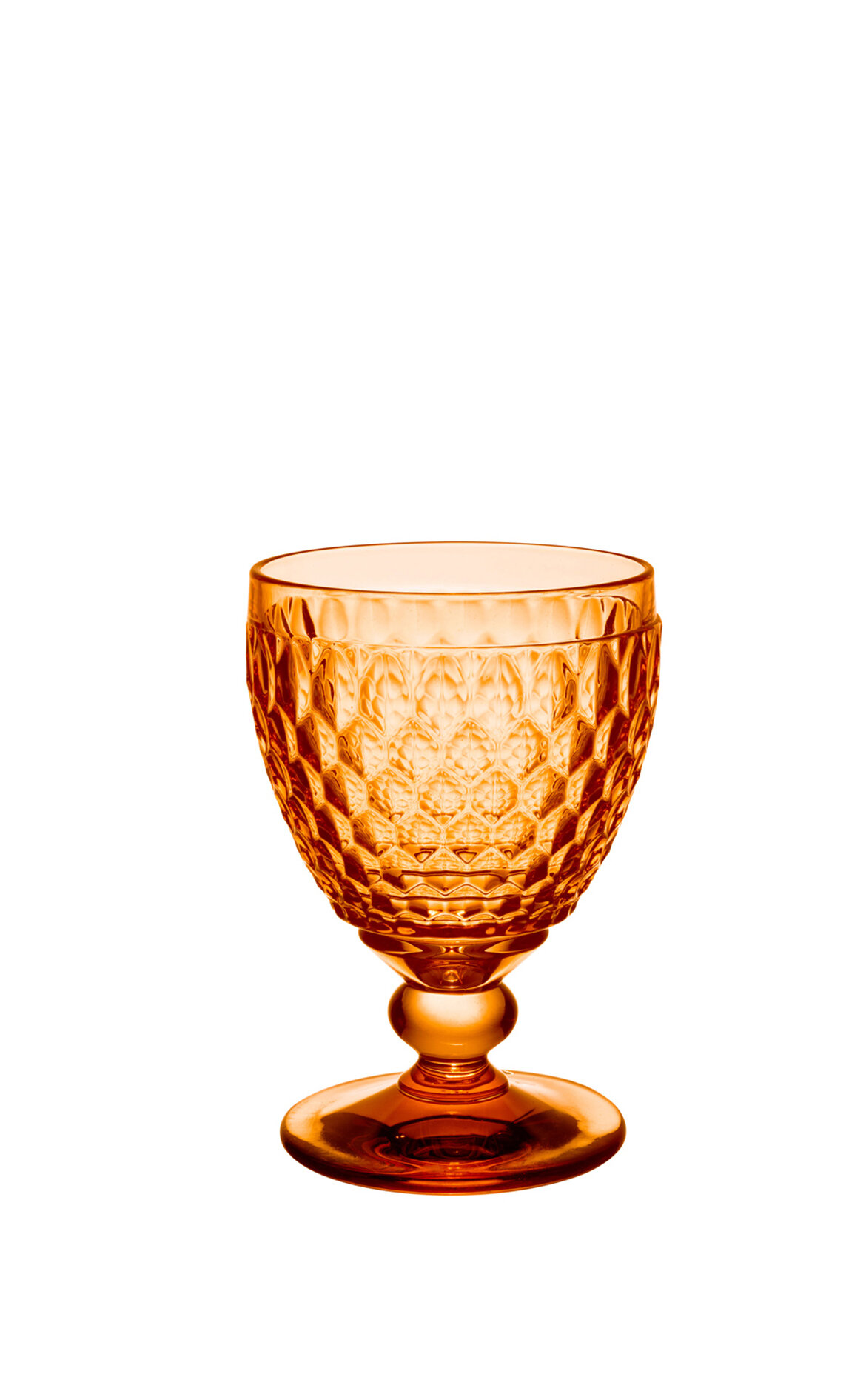 Villeroy & Boch-Boston Turuncu Kristal Su Kadehi