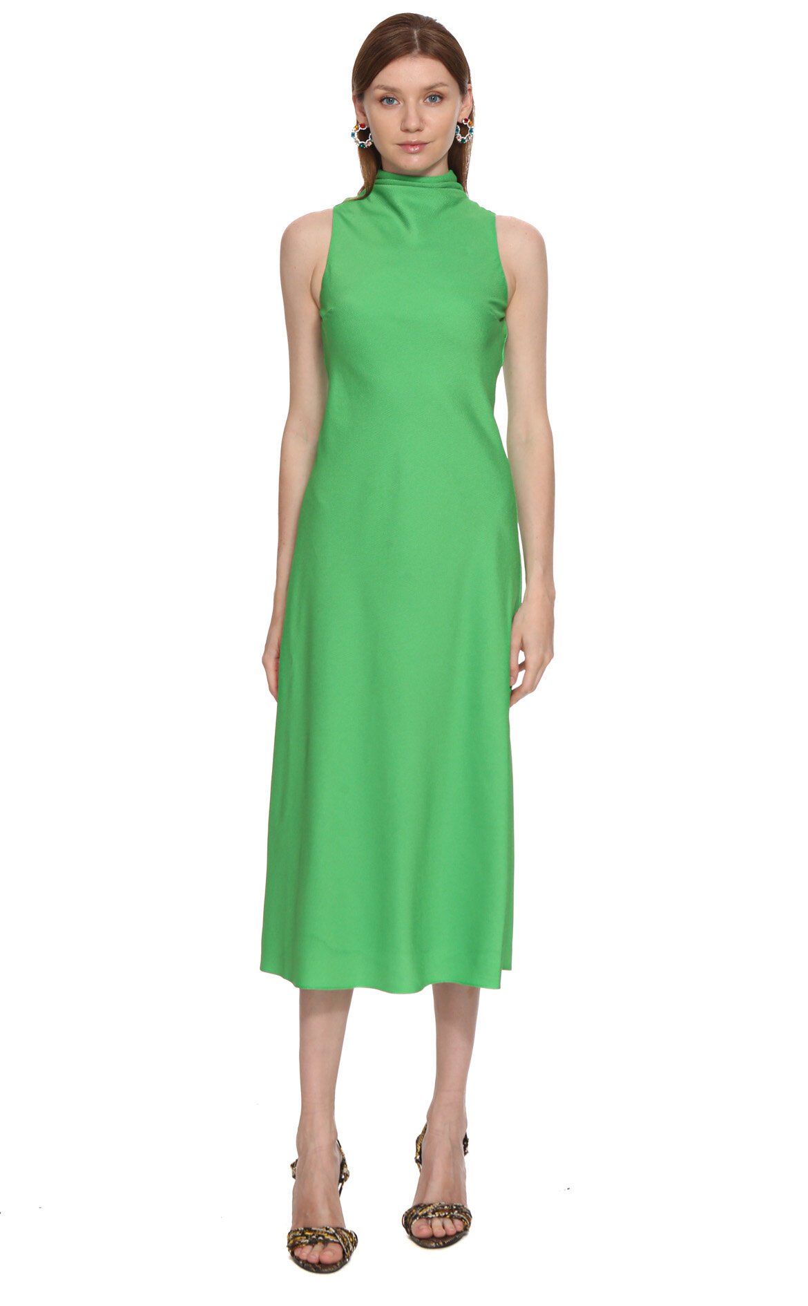 Ted Baker-Ted Baker Yeşil Elbise