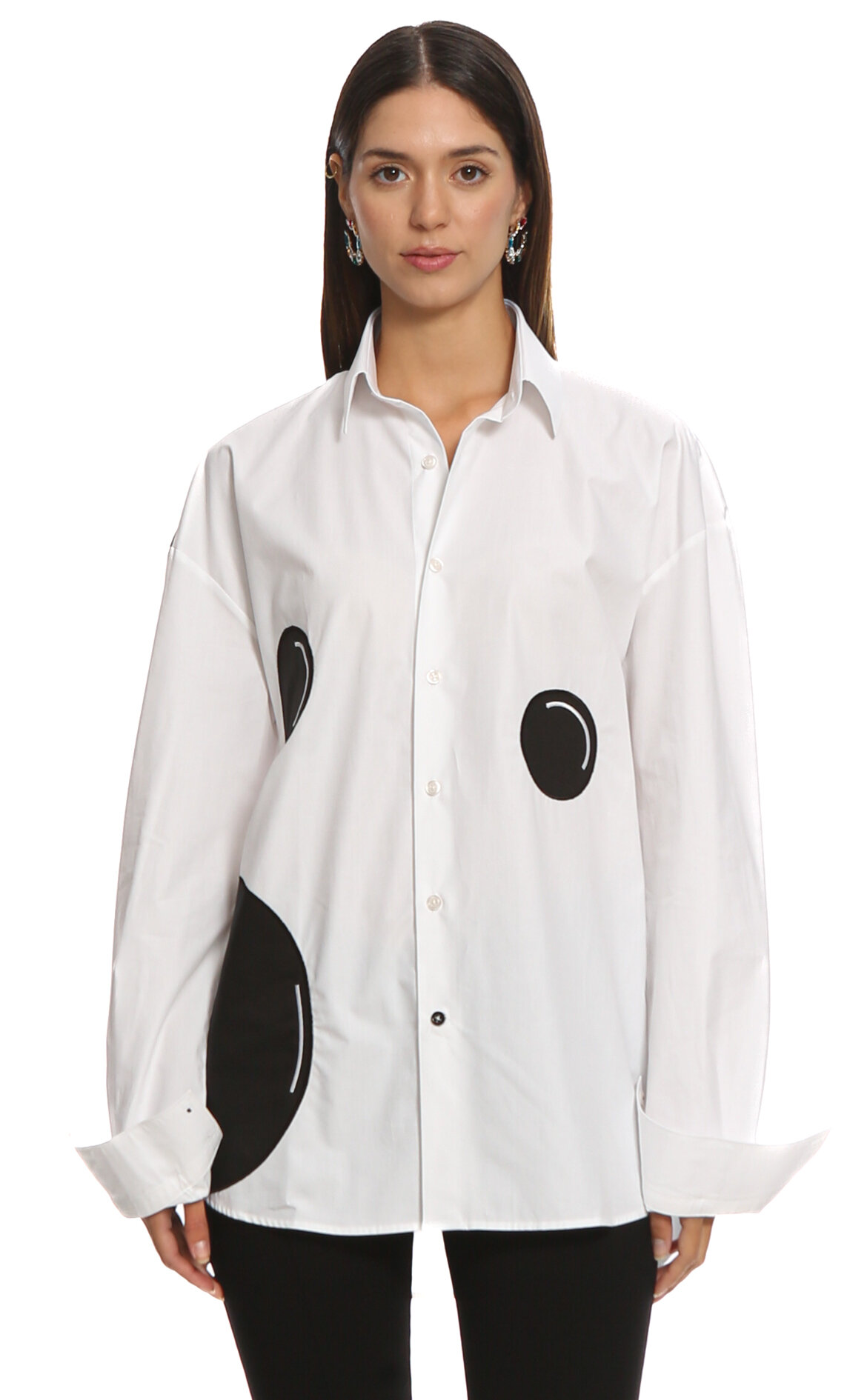 K Koncept-K Koncept Beyaz Gömlek