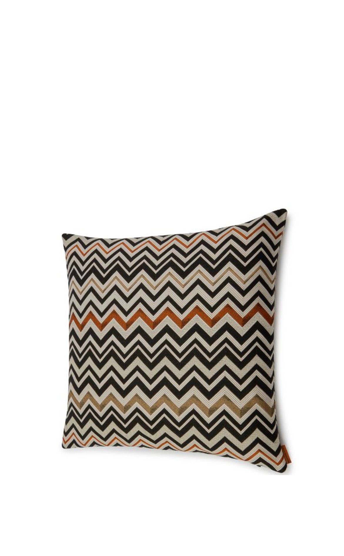 Missoni-Belfast 160  SiyahBej Zigzag Desen Dekoratif Yastık