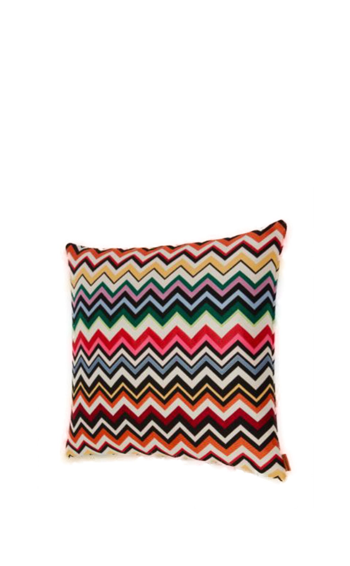 Missoni Home-Belfast 100 SiyahTuruncu Zigzag Desen Dekoratif Yastık