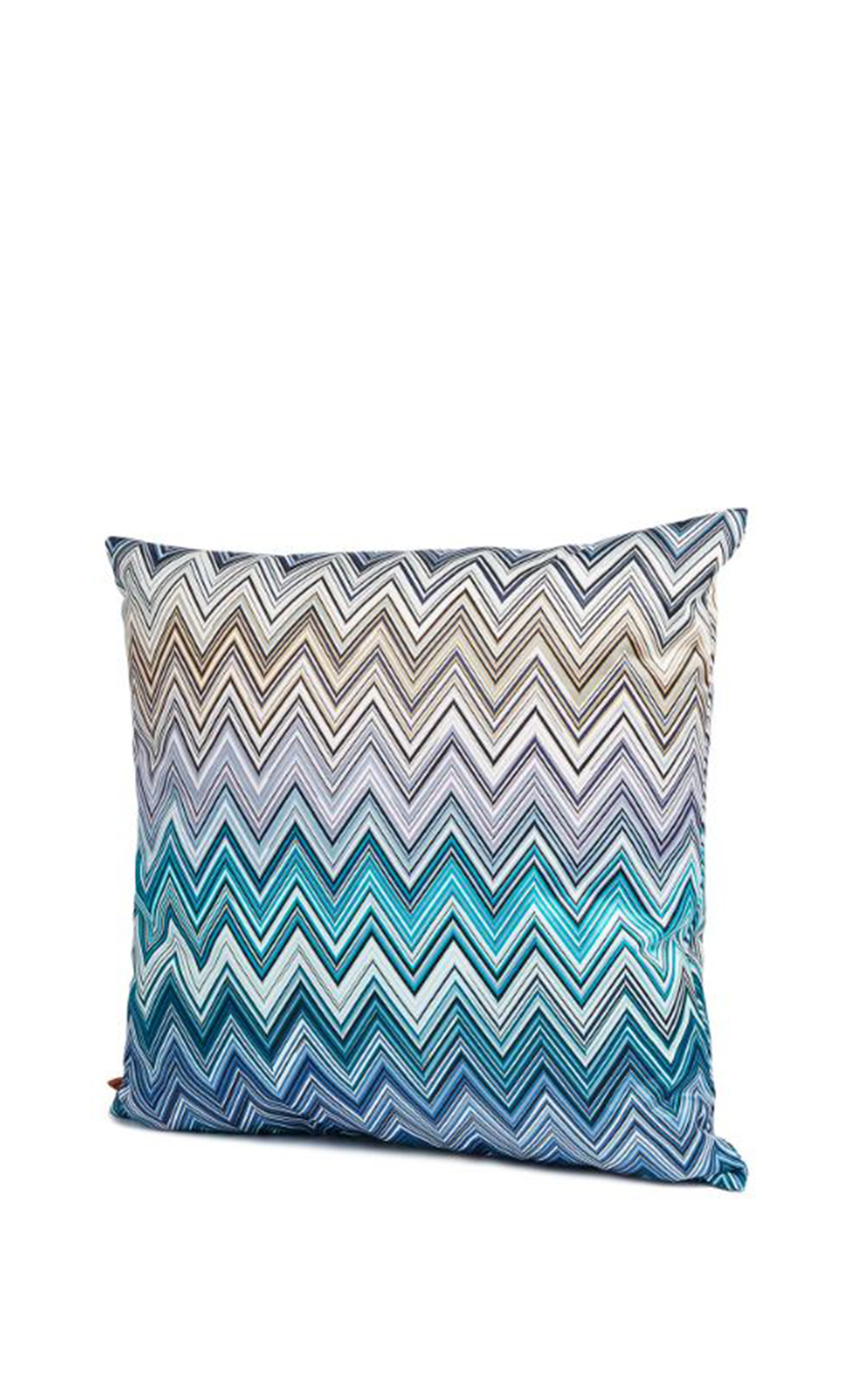 Missoni Home-Jarris 150 TurkuazGriBej Zigzag Desen Dekoratif Yastık Missoni Home-Jarris 150 TurkuazGriBej Zigzag Desen Dekoratif Yastık