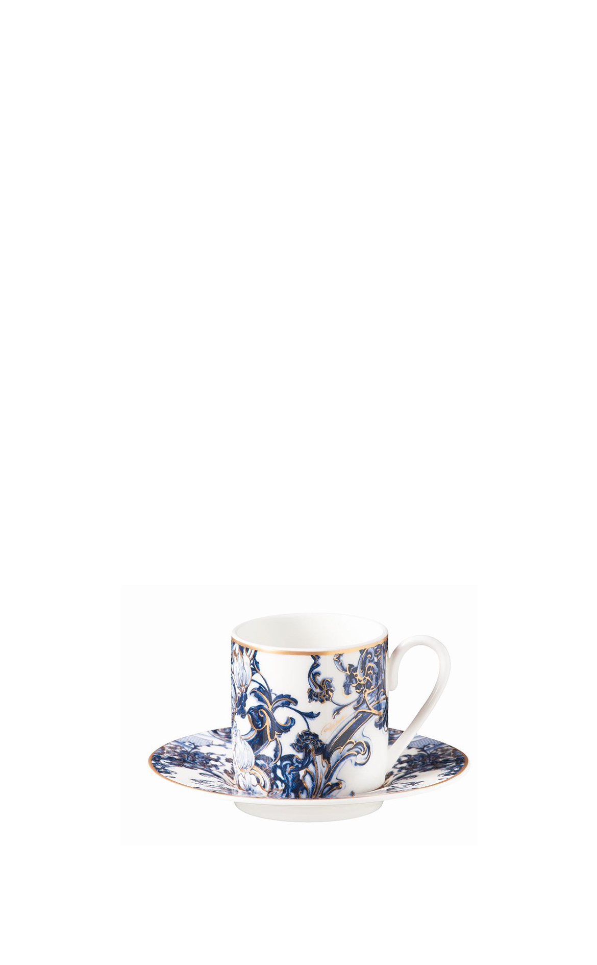 Roberto Cavalli-Azulejos 1 Kişilik Türk Kahvesi Fincan ve Tabağı 0,12 L Roberto Cavalli-Azulejos 1 Kişilik Türk Kahvesi Fincan ve Tabağı 0,12 L