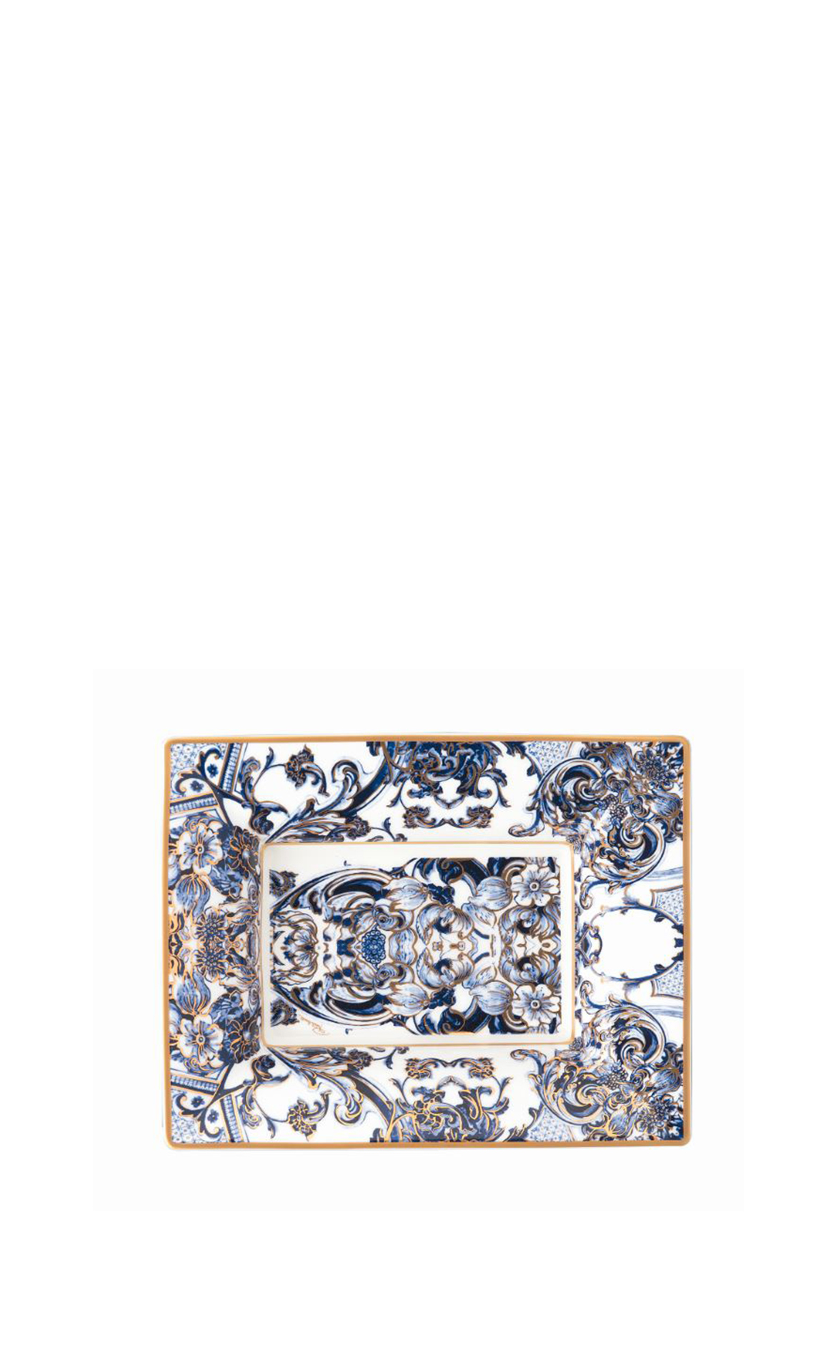 Roberto Cavalli-Azulejos Dikdörtgen Dekoratif Tabak 20x16 cm Roberto Cavalli-Azulejos Dikdörtgen Dekoratif Tabak 20x16 cm