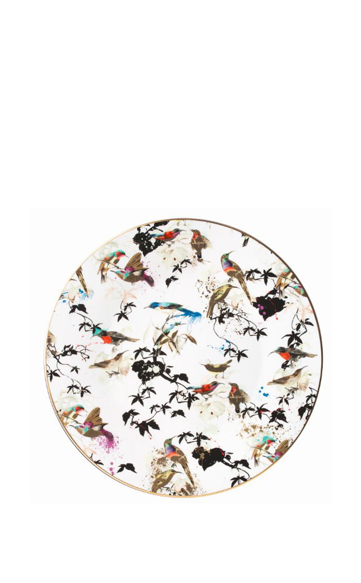 Roberto Cavalli-Garden's Birds Servis Tabağı 32 cm Roberto Cavalli-Garden's Birds Servis Tabağı 32 cm