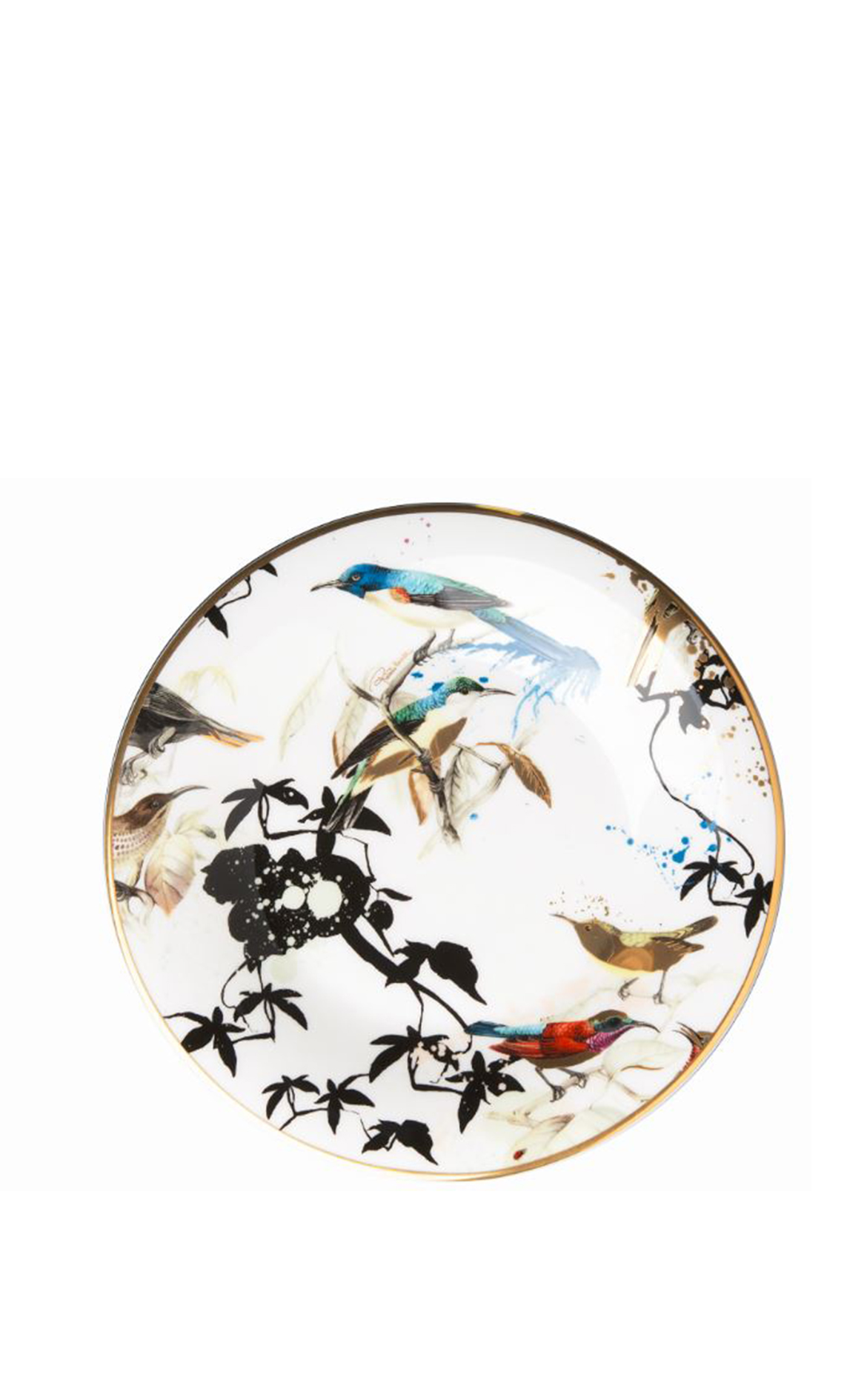Roberto Cavalli-Garden's Birds Ekmek Tabağı 15,5 cm Roberto Cavalli-Garden's Birds Ekmek Tabağı 15,5 cm