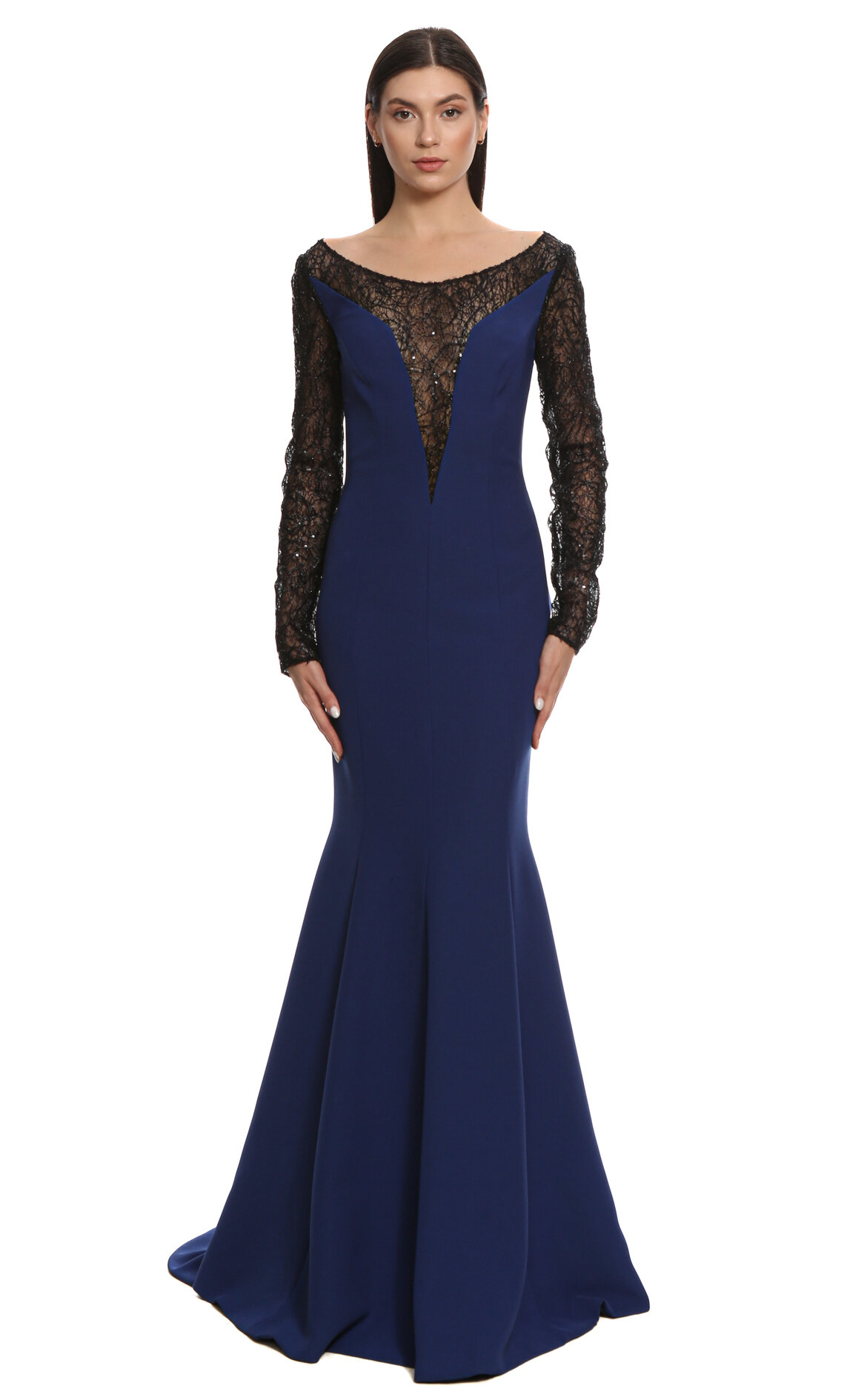 Georges Hobeika- Georges Hobeika Saks Mavisi Gece Elbisesi