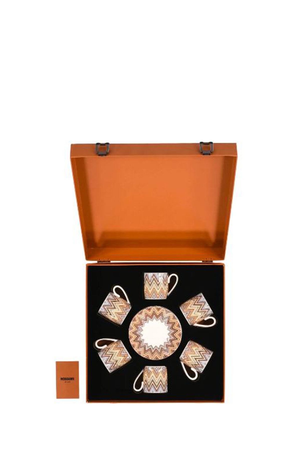 Missoni Home-Zig Zag Jarris Türk Kahvesi Fincan ve Tabağı, 6 Kişilik