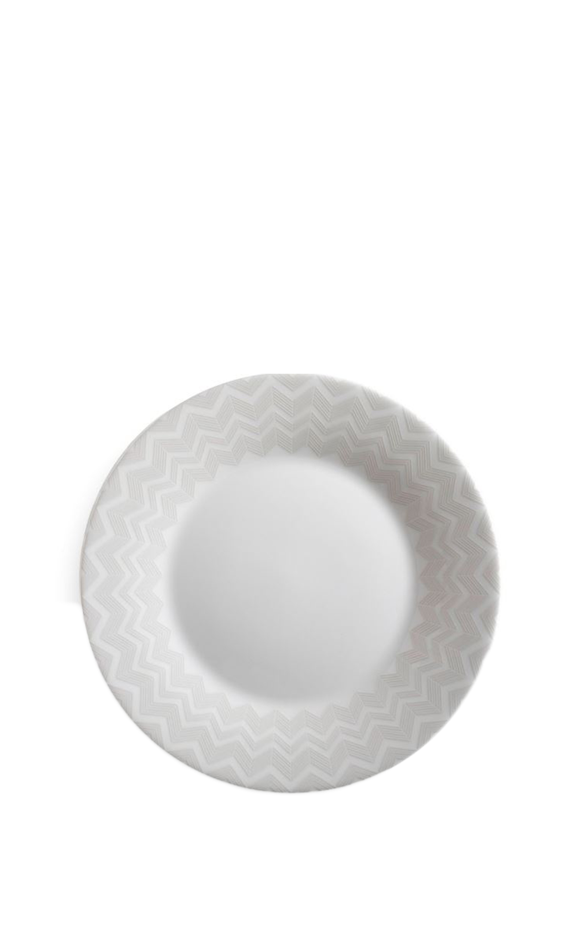 Missoni Home-Zig Zag Beyaz Gri Pasta Tabağı 21 cm Missoni Home-Zig Zag Beyaz Gri Pasta Tabağı 21 cm