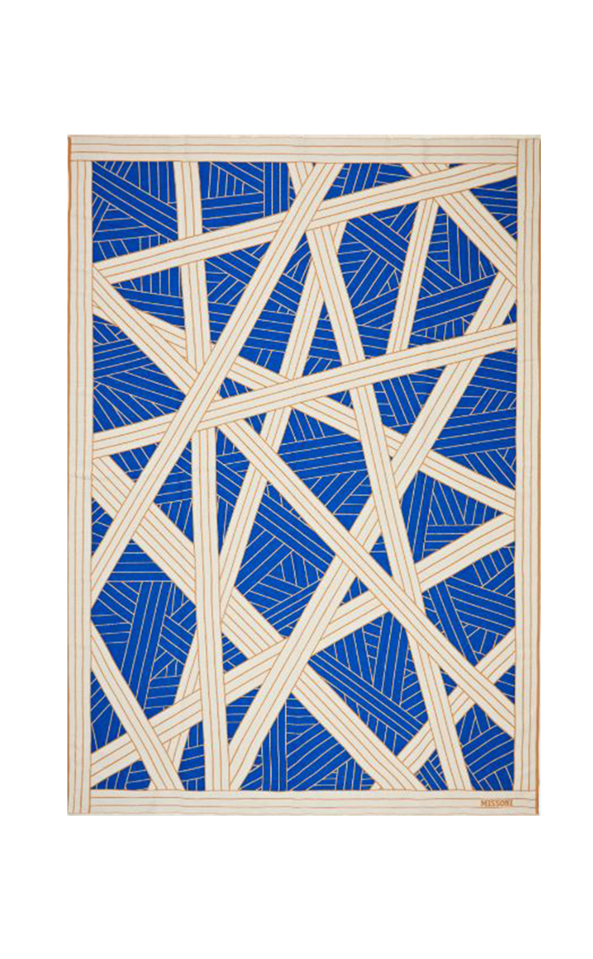 Missoni Home-Nastri 501 Mavi Koltuk Şalı, Throw Missoni Home-Nastri 501 Mavi Koltuk Şalı, Throw