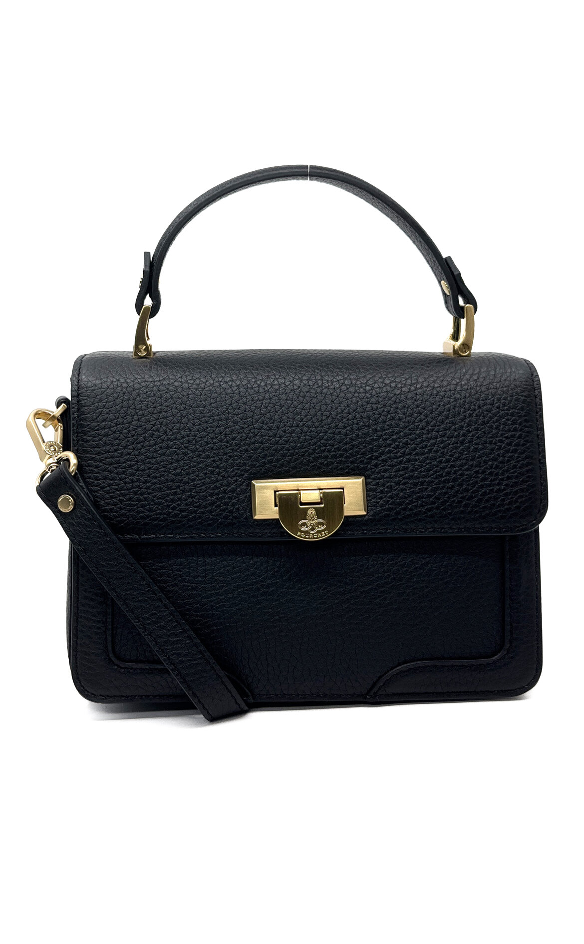 Pourchet-Pourchet Siyah Çanta