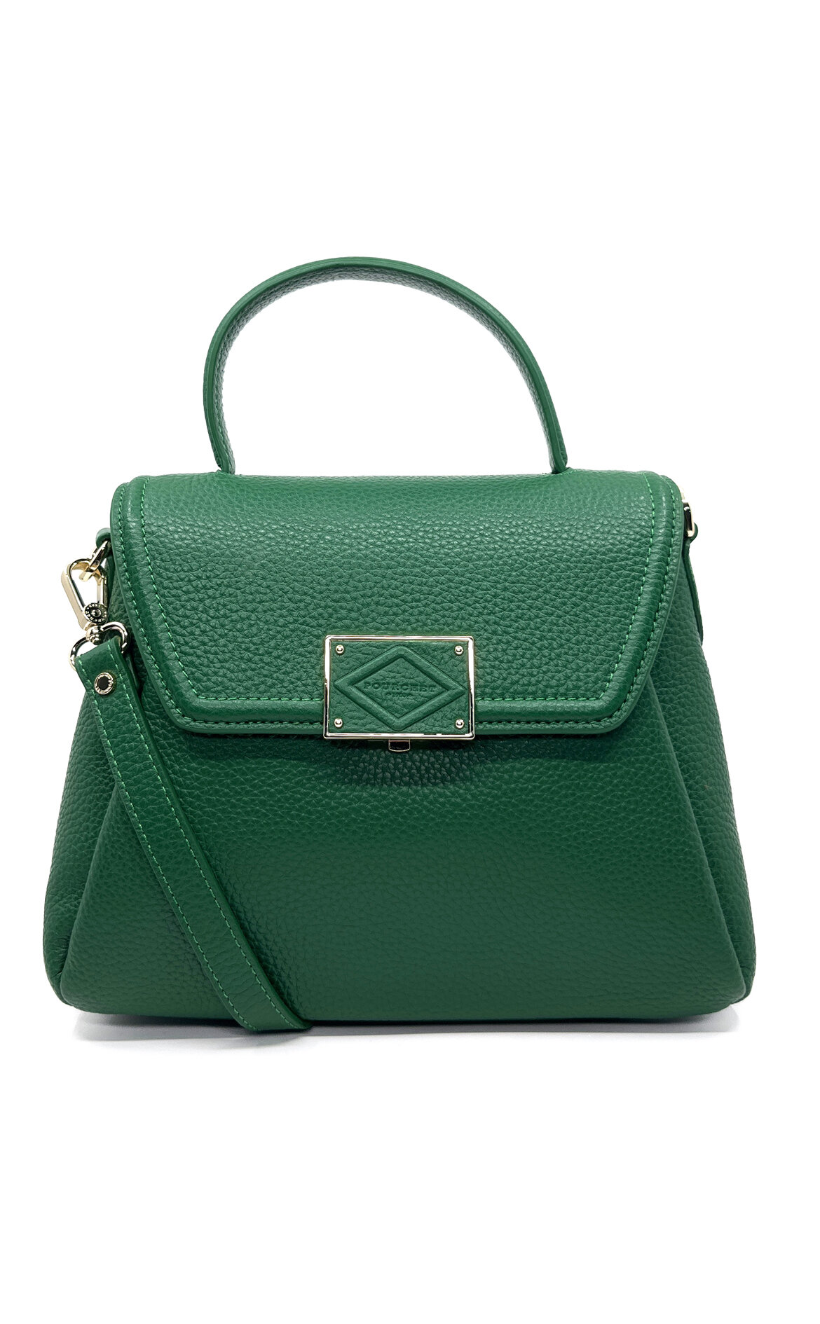 Pourchet-Pourchet Yeşil Çanta