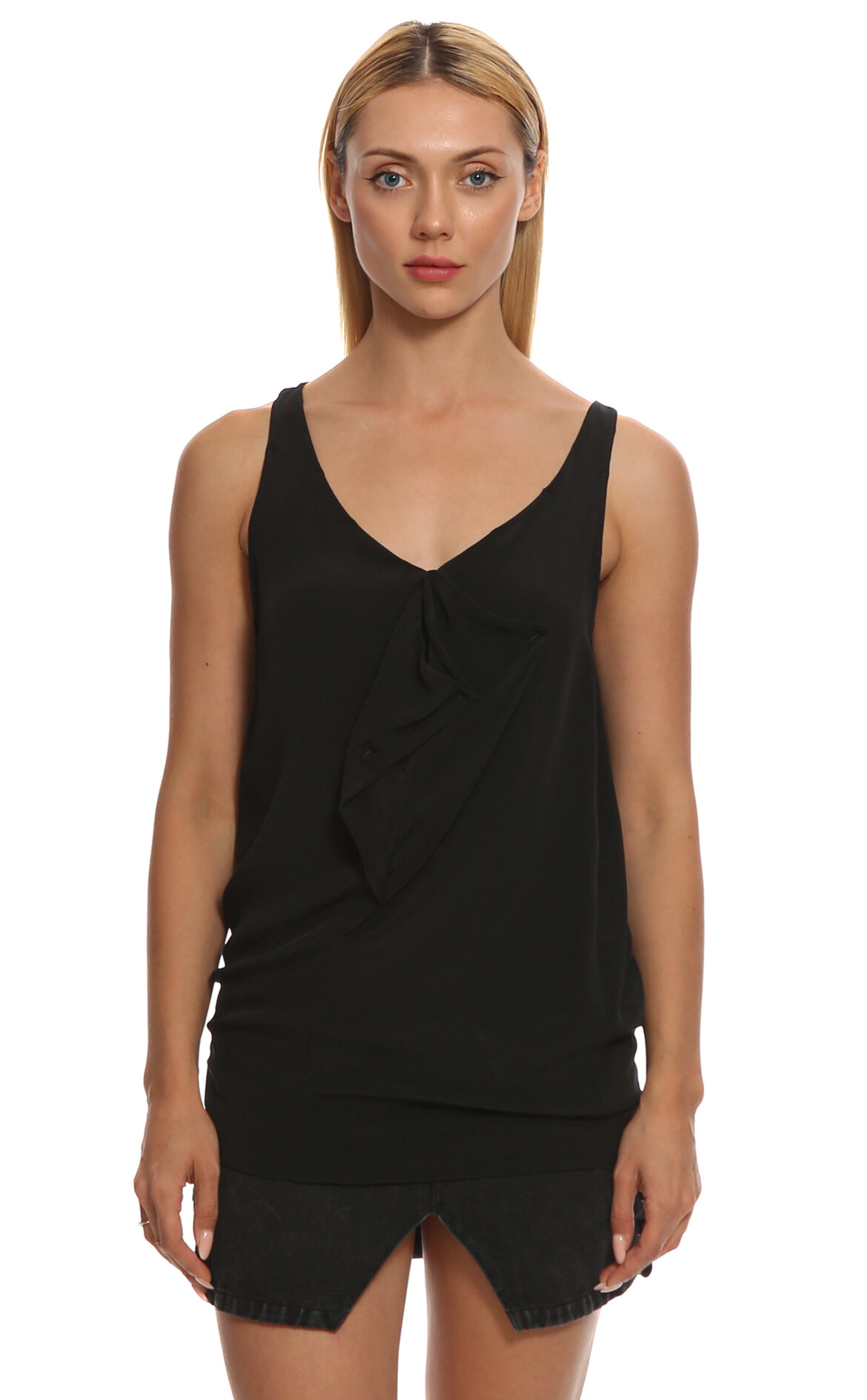 Gianfranco Ferre-Gianfranco Ferre Siyah Üst