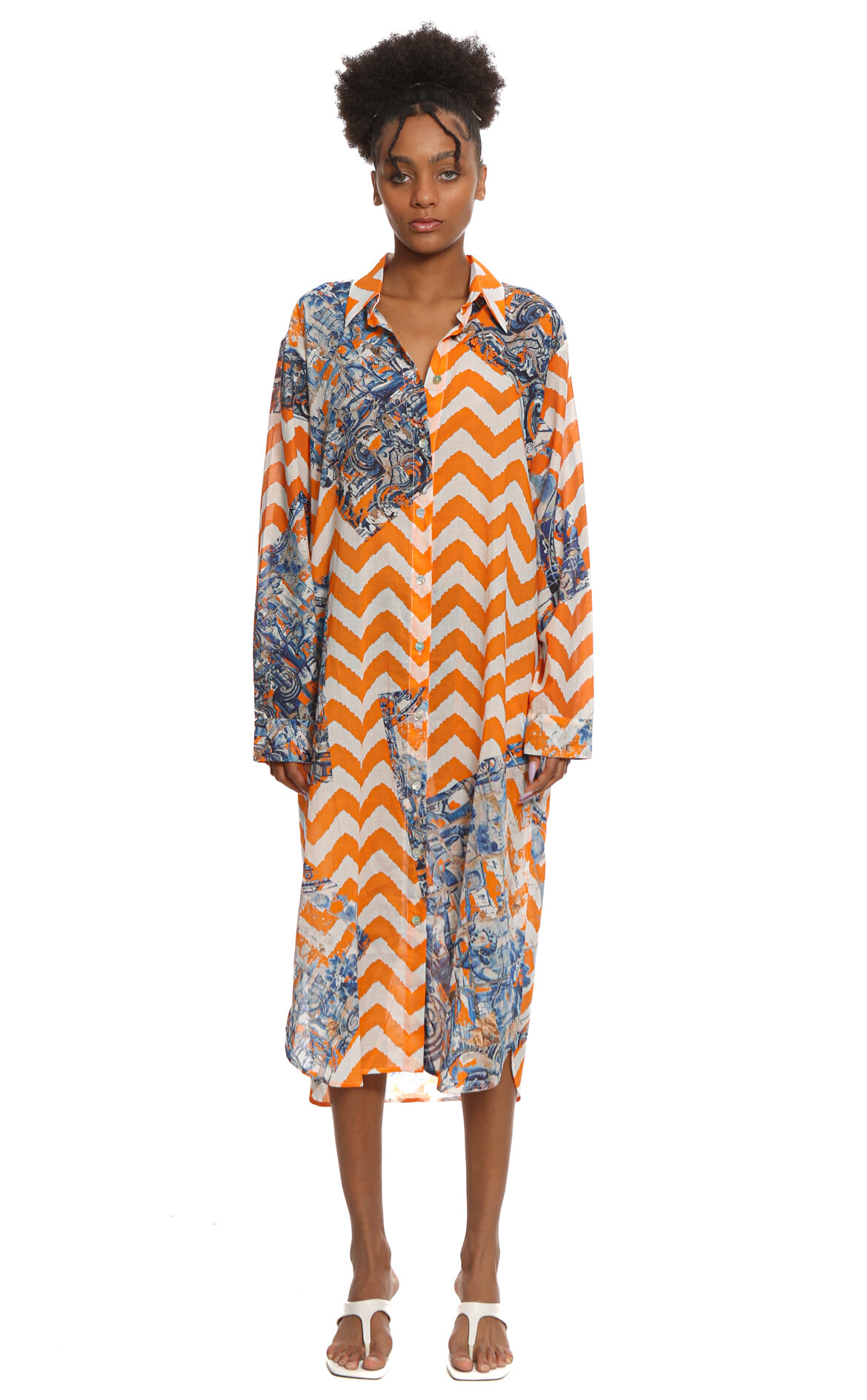 A Marilla's İstanbul-Amariall's İstanbul Turuncu Elbise