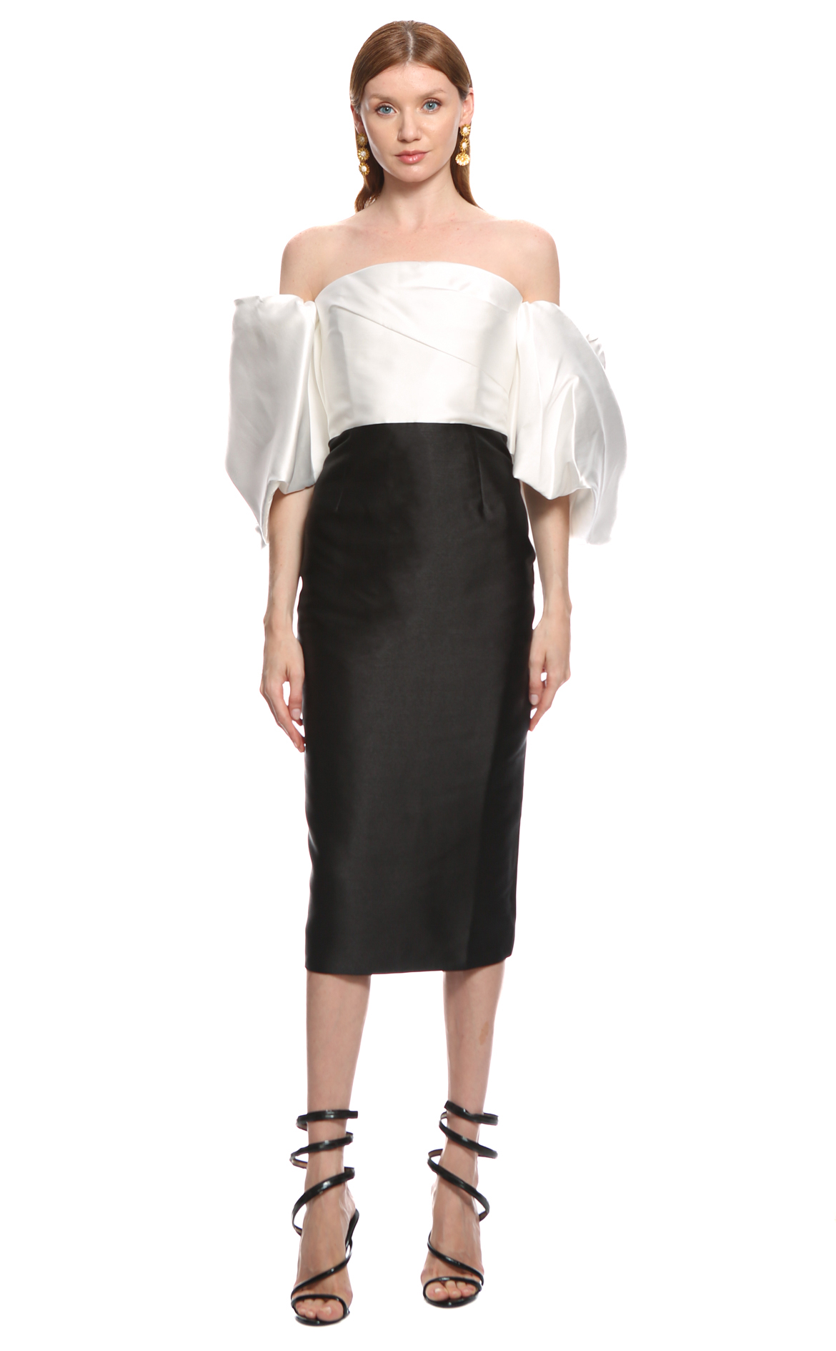 Solace London-Solace London Renkli Elbise