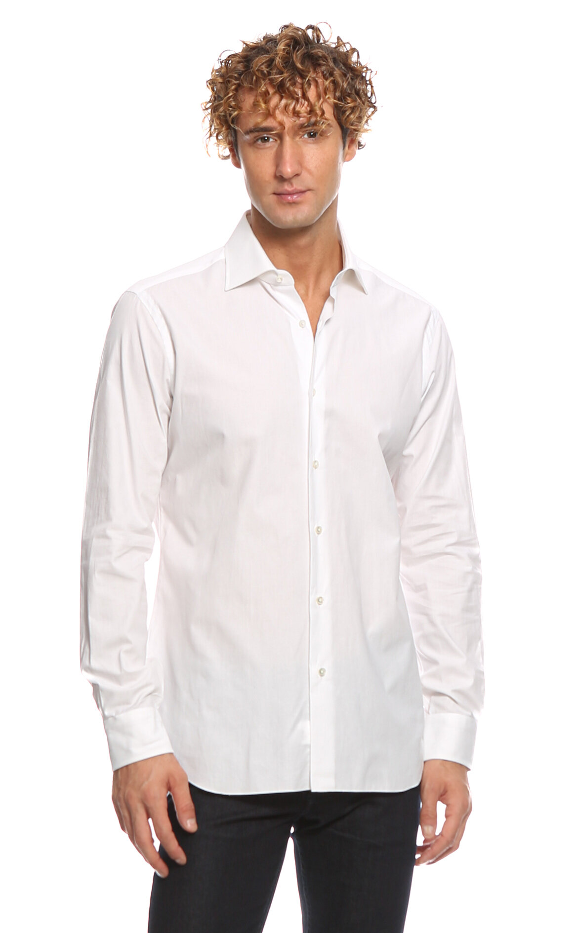 Barba Napoli-Barba Napoli Beyaz Gömlek