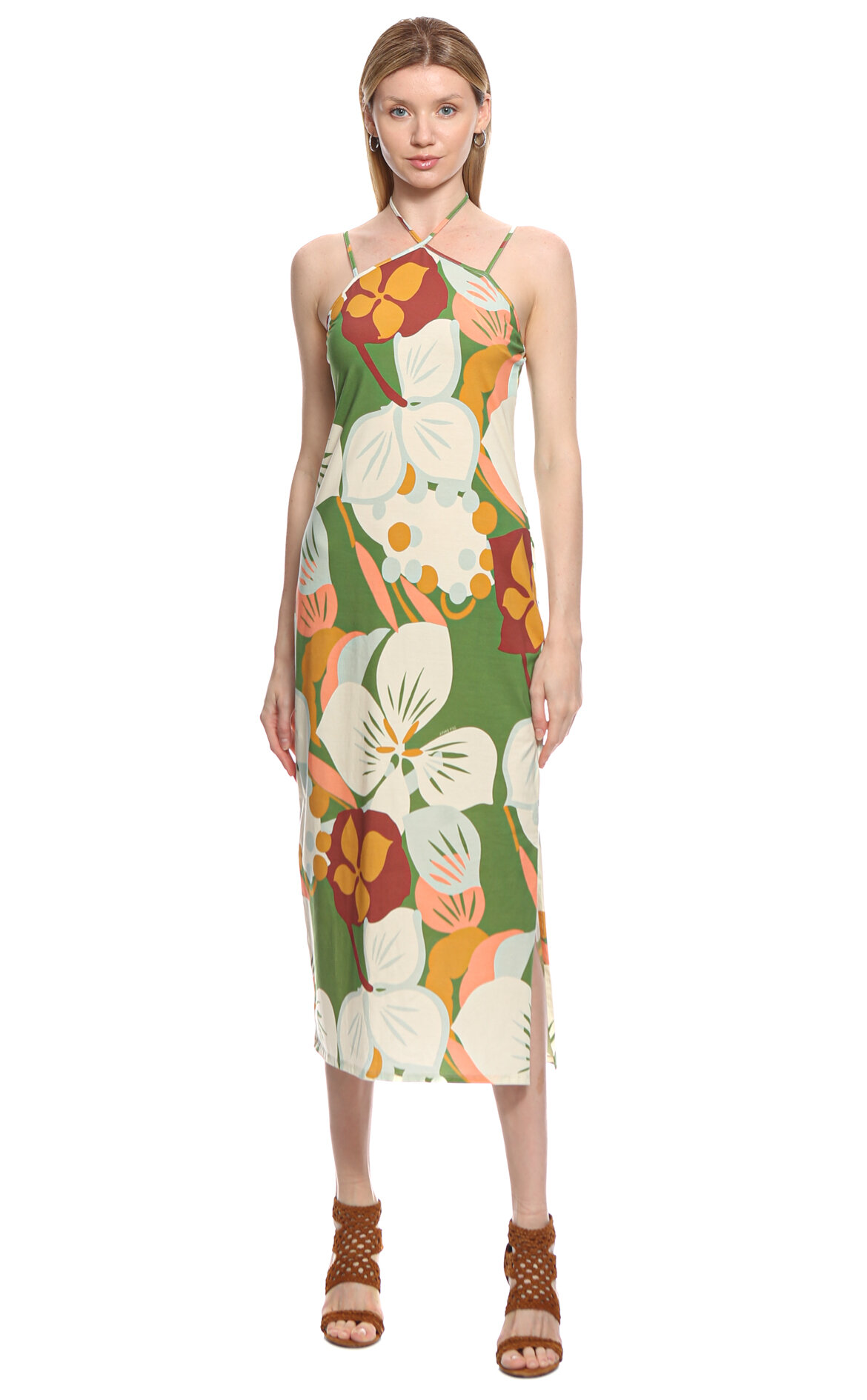 Ted Baker-Ted Baker Yeşil Elbise