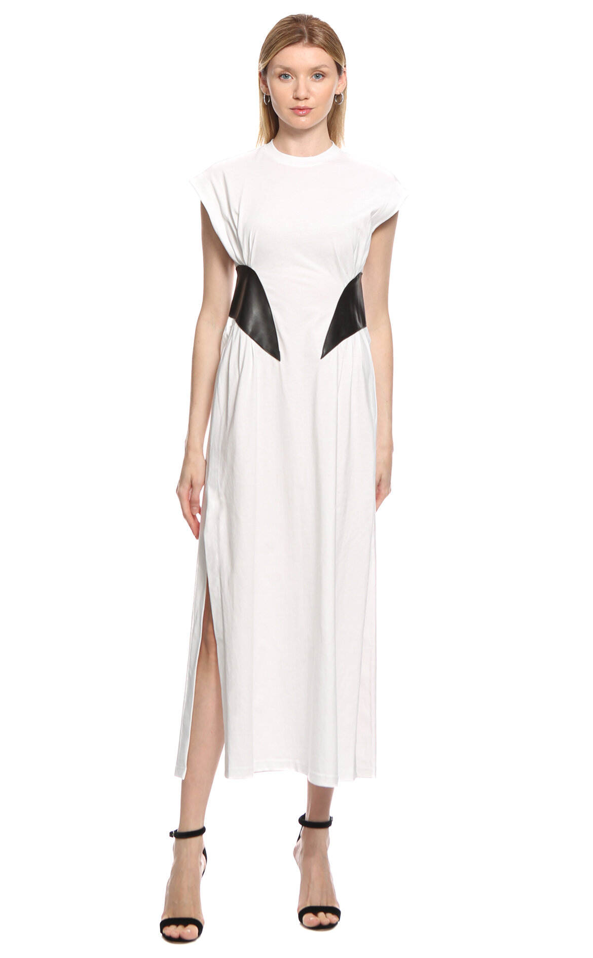 K Koncept-K Koncept Beyaz Elbise