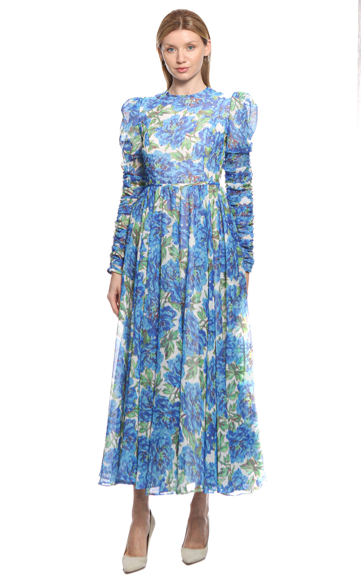 Miha-Miha Lacivert Elbise