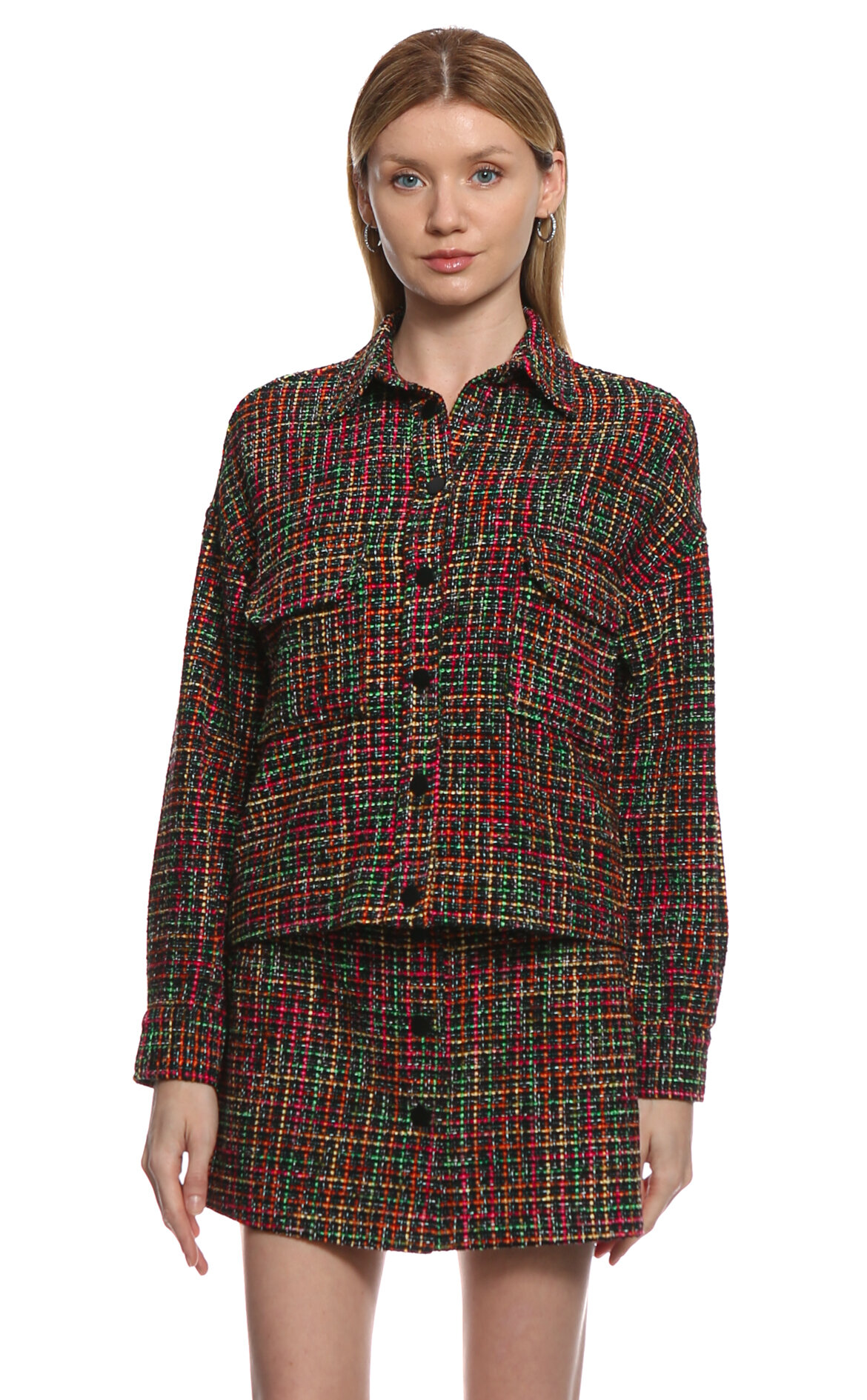 Just Lıke You-Just Like You Renkli Ceket