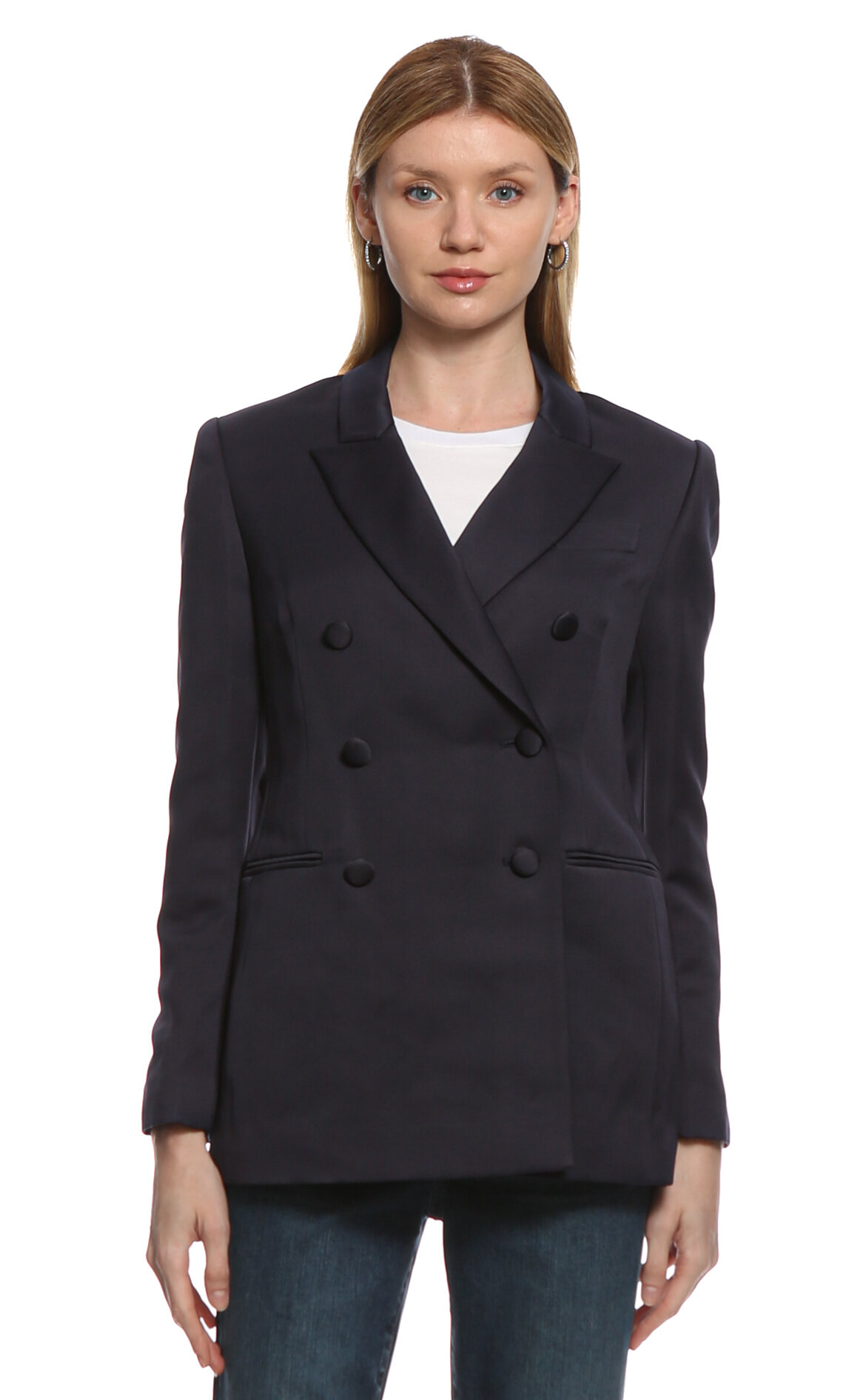 Ted Baker-Ted Baker Bleazer Mavi Ceket