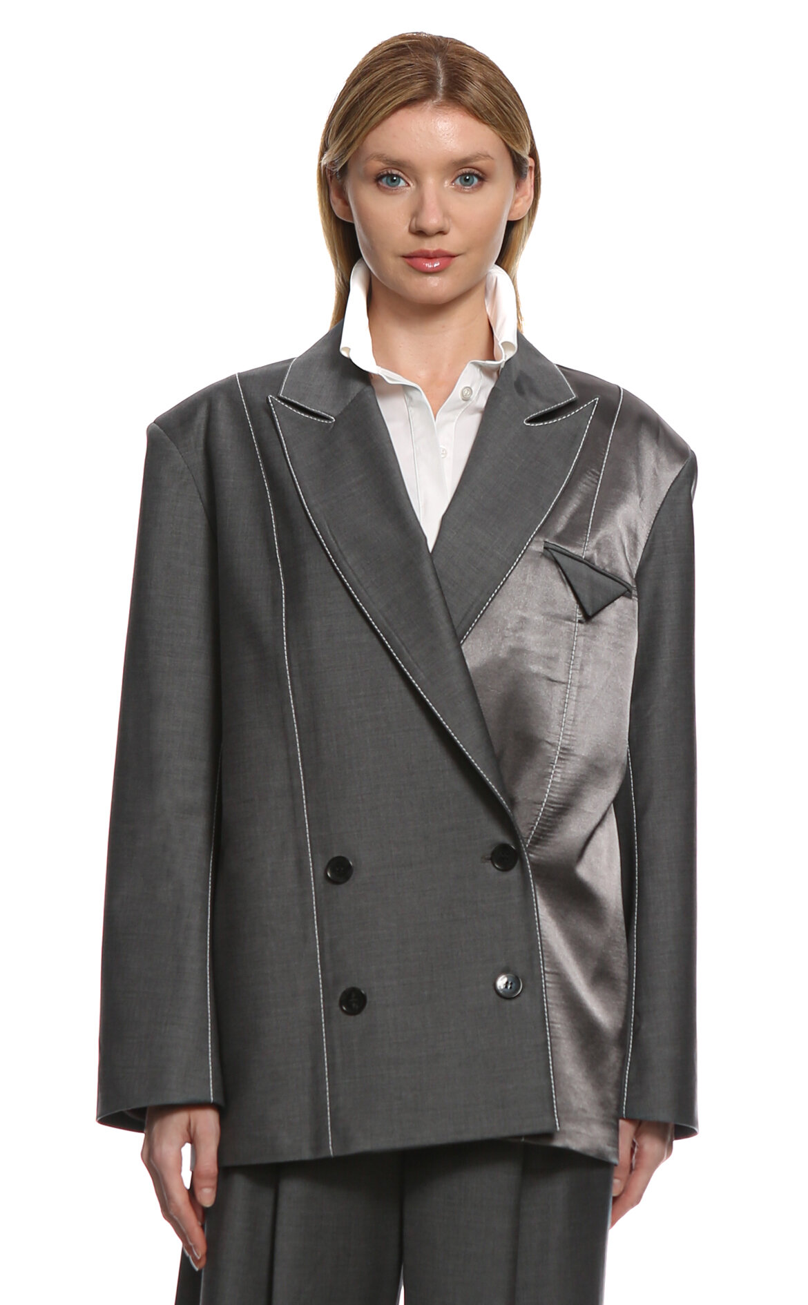 Mybestfriends-My Best Friends Gri Ceket