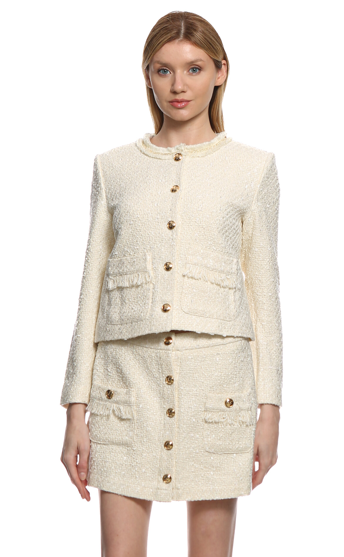 Just Lıke You-Just Like You Ekru Ceket