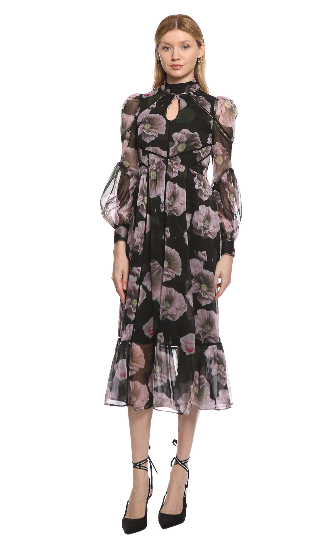 Ted Baker-Ted Baker Siyah Elbise