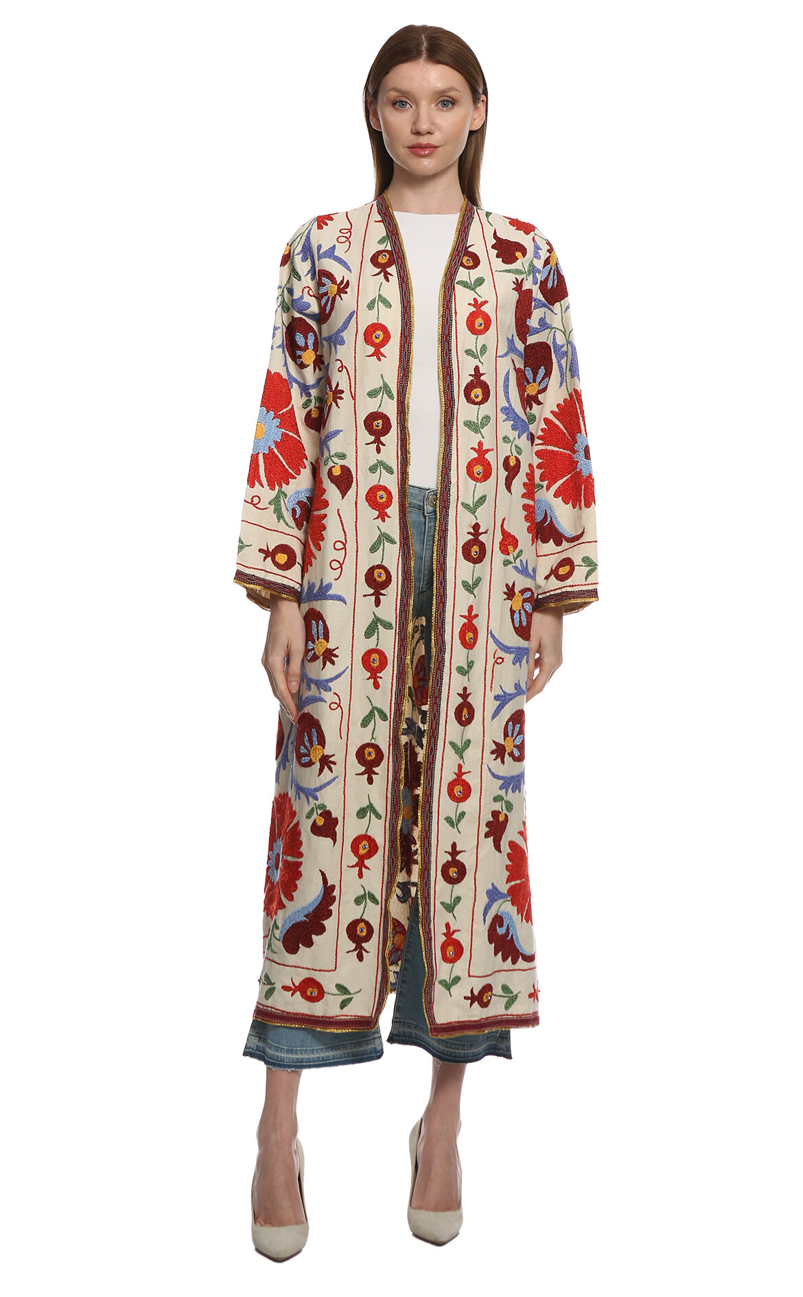 Haral Design-Haral Design Renkli Kaftan