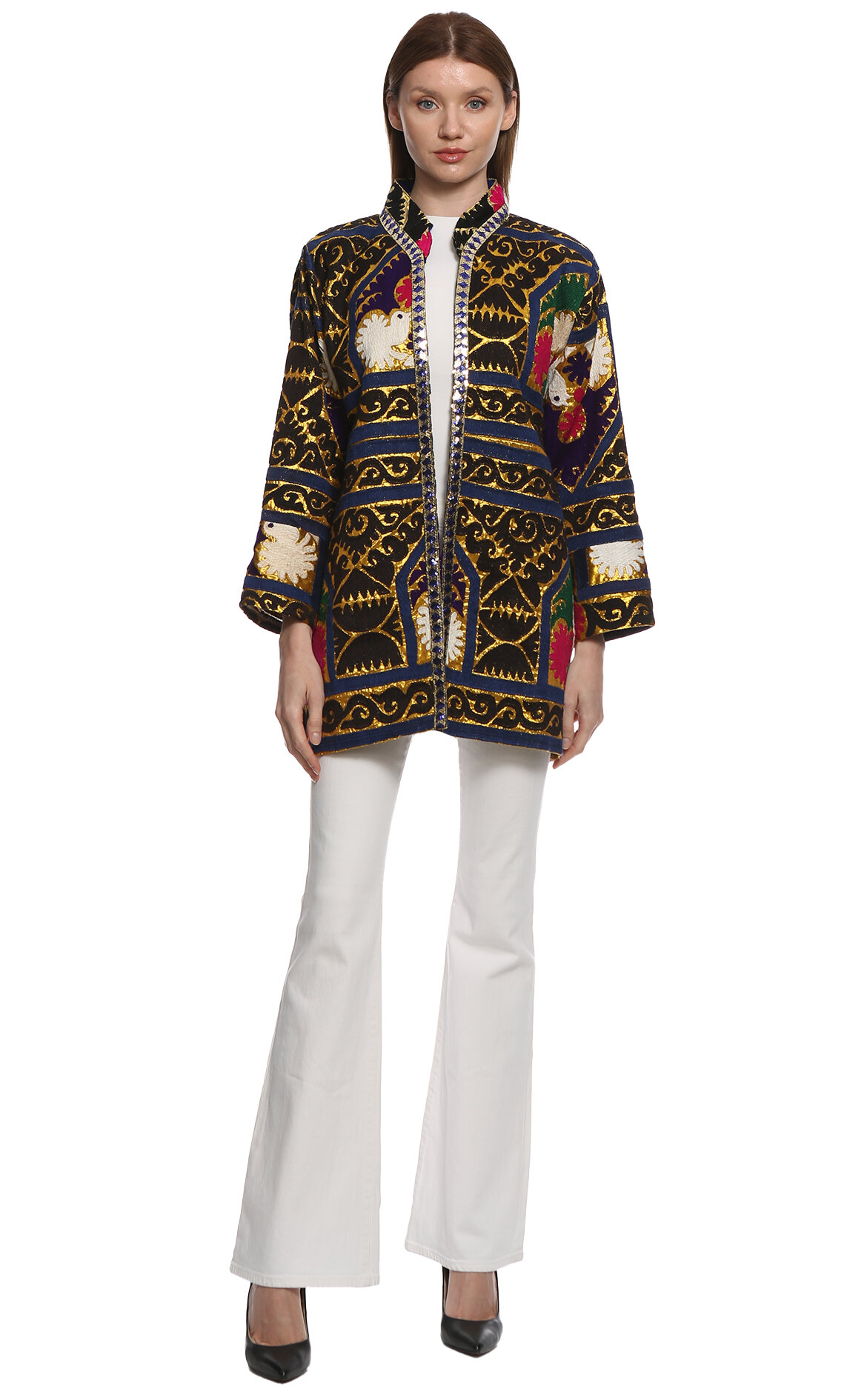 Haral Design-Haral Design Renkli Kaftan