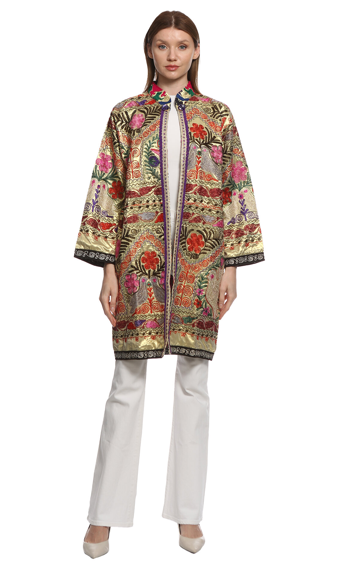 Haral Design-Haral Design Sarı Kaftan