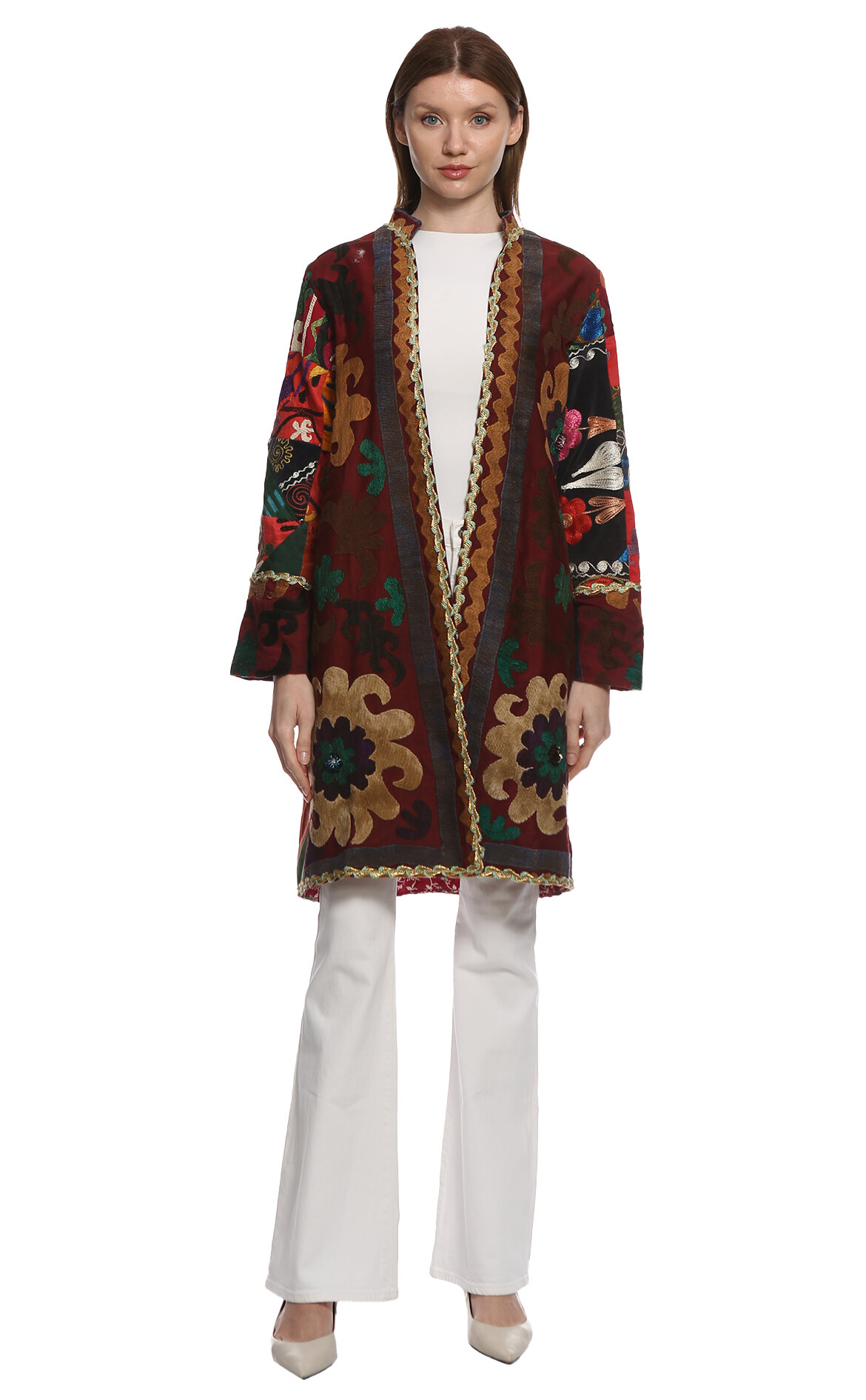 Haral Design-Haral Design Renkli Kaftan