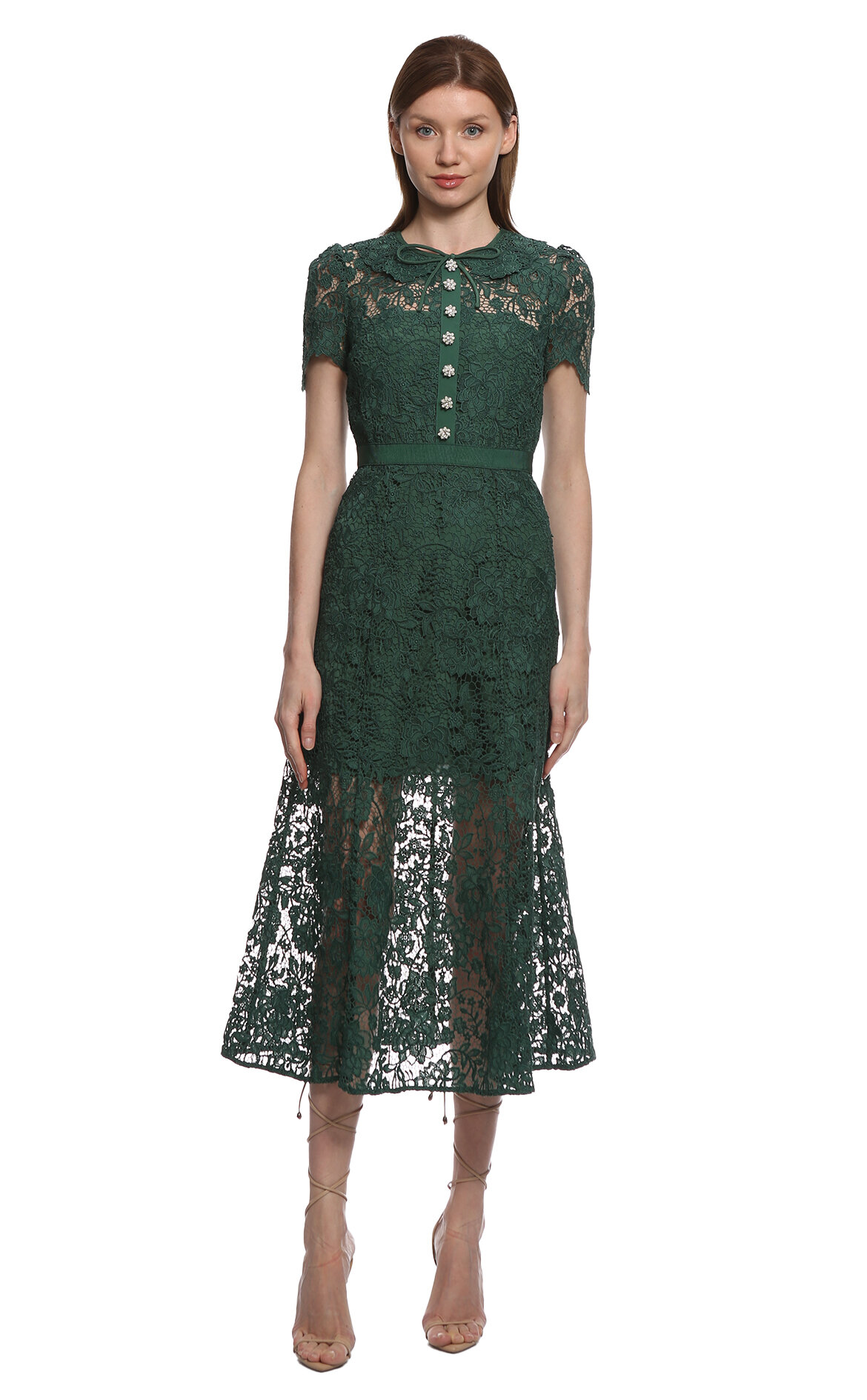 Self Portrait-Self Portraıt Yeşil Elbise