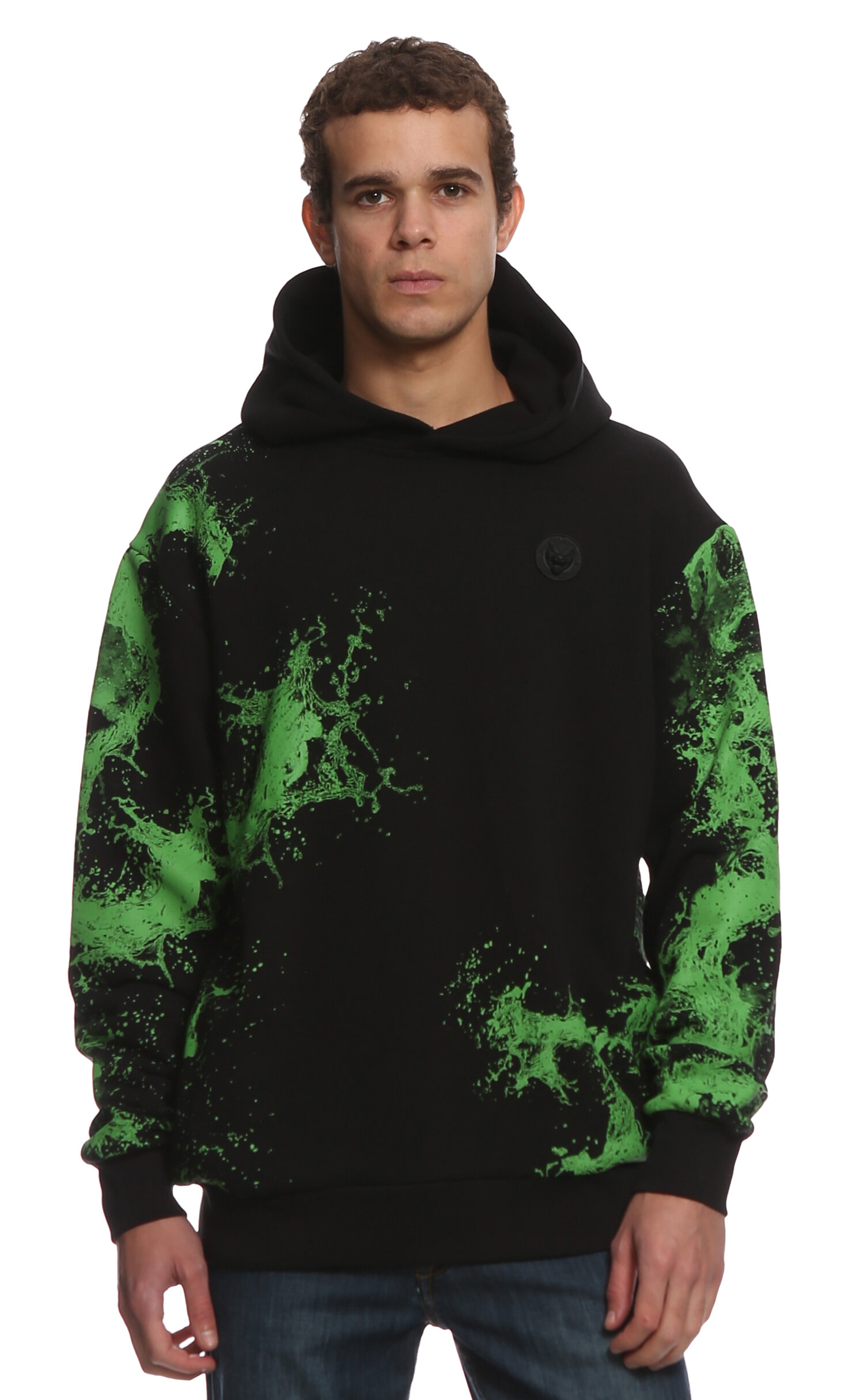 Philipp Plein Sport-Pleın Sport Siyah Hoodıe Sweatshirt