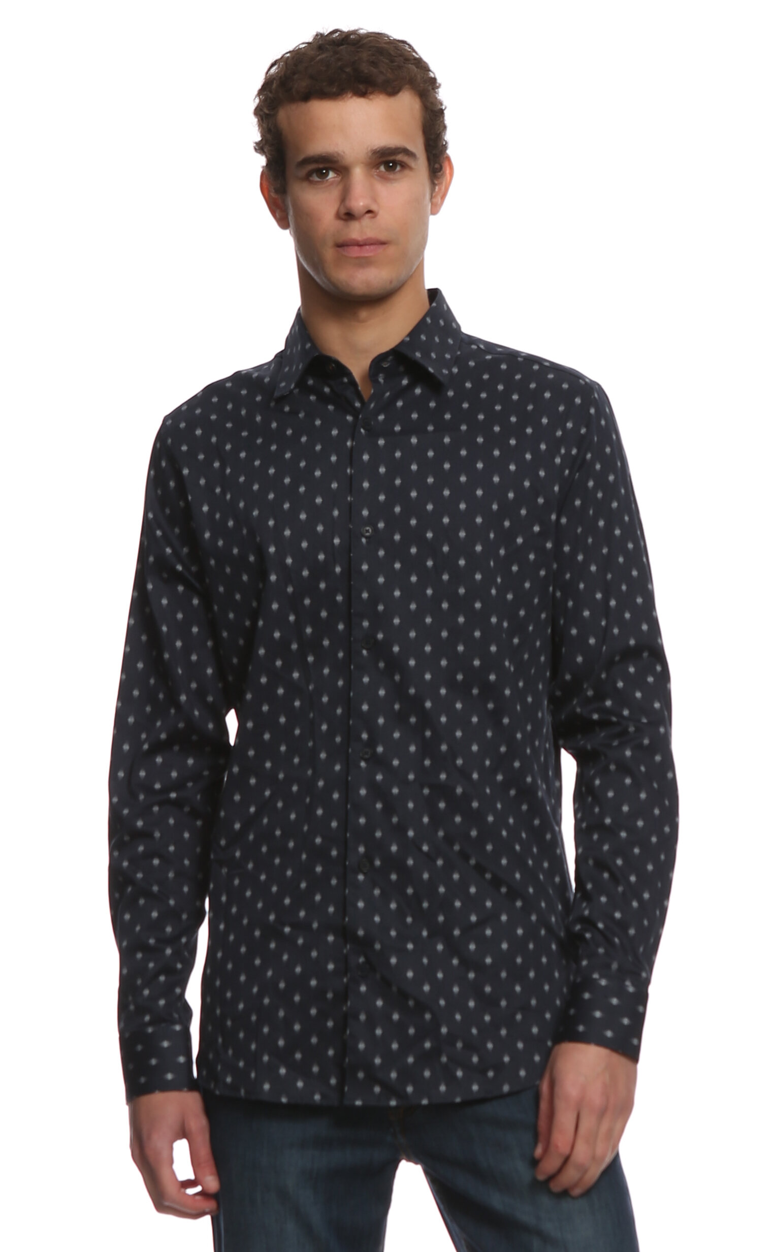 Ted Baker-Ted Baker Lacivert Gömlek