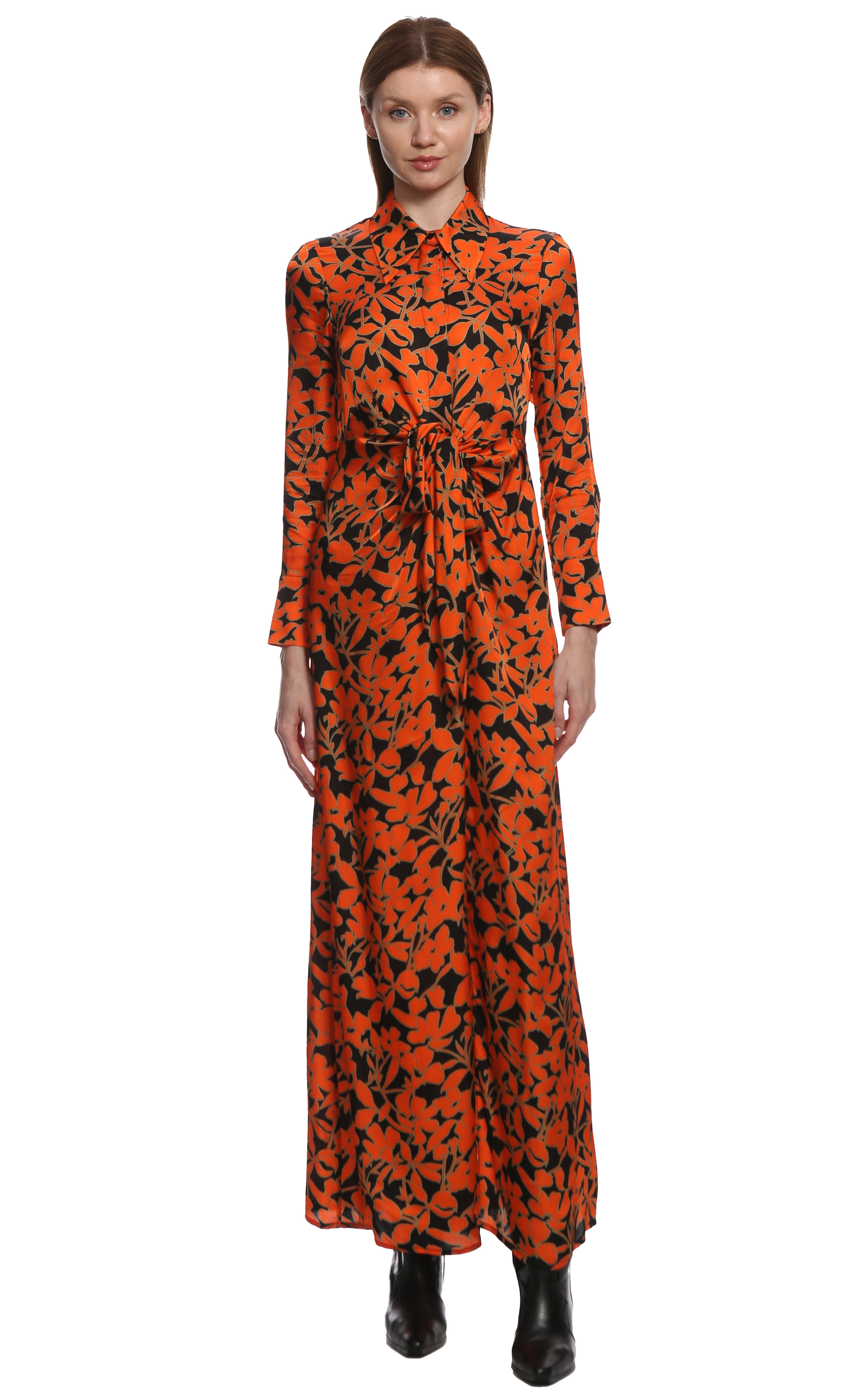 Exquise-Exquise Renkli Elbise