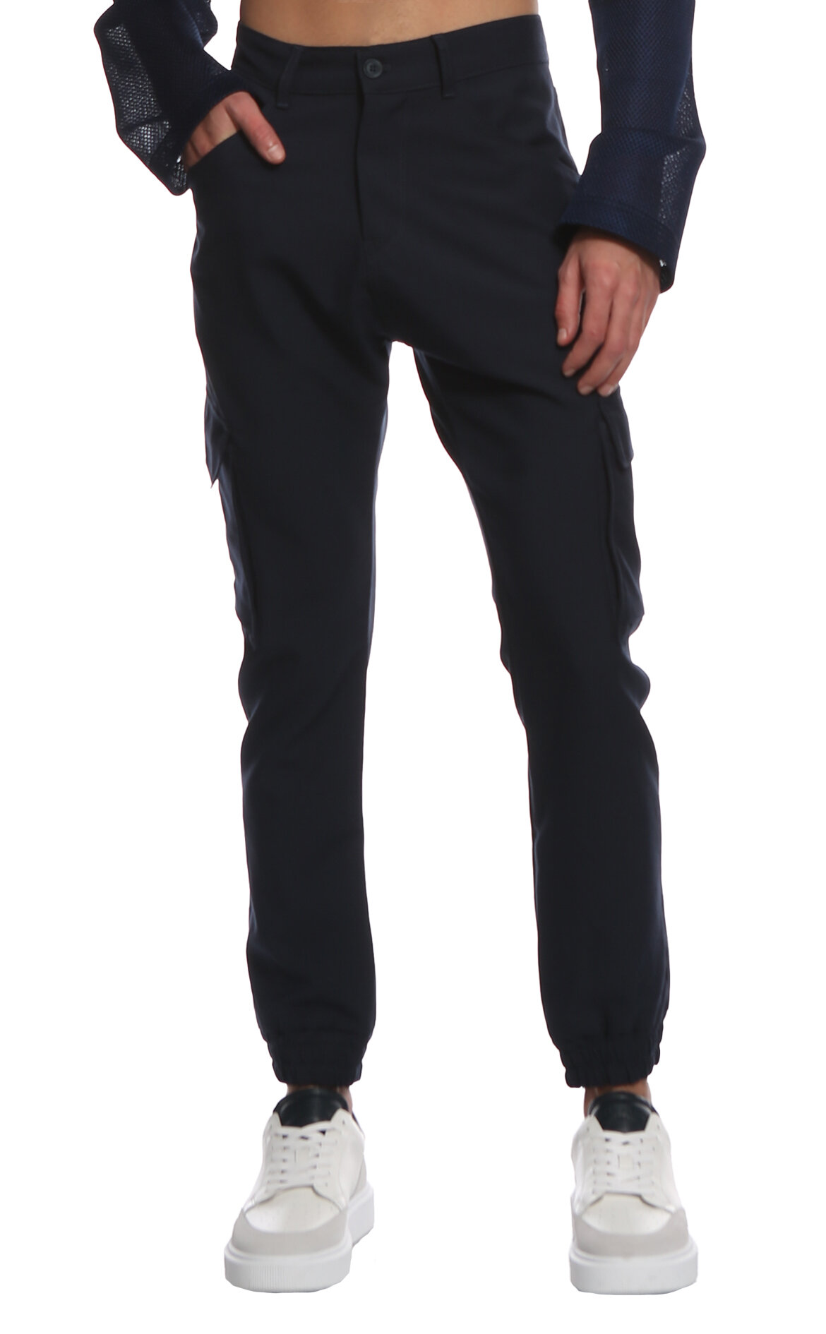 Emre Erdemoğlu-Emre Erdemoğlu Lacivert Pantolon