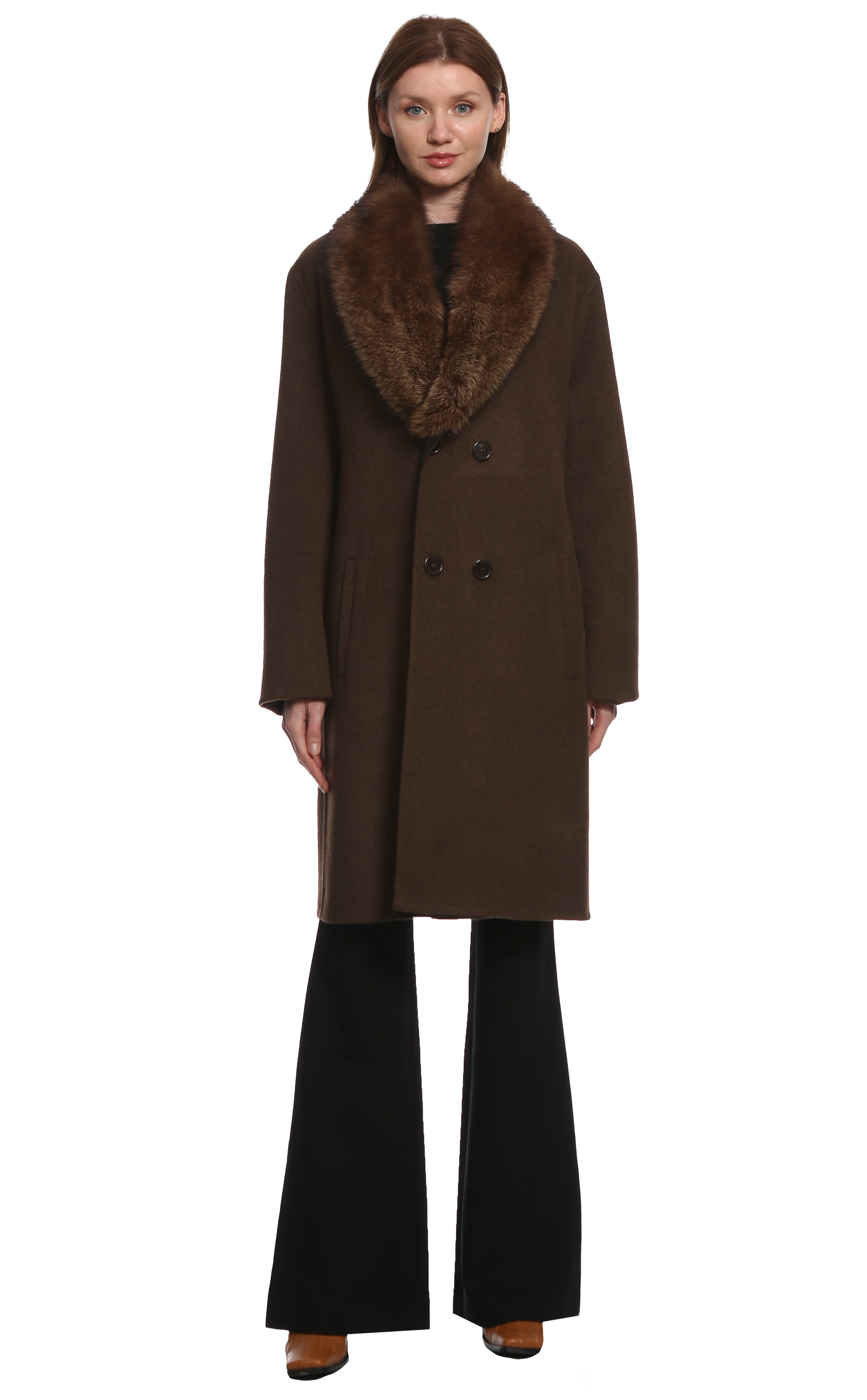 Fur's Atelier-Fur's Atelıer Kahverengi Kaban