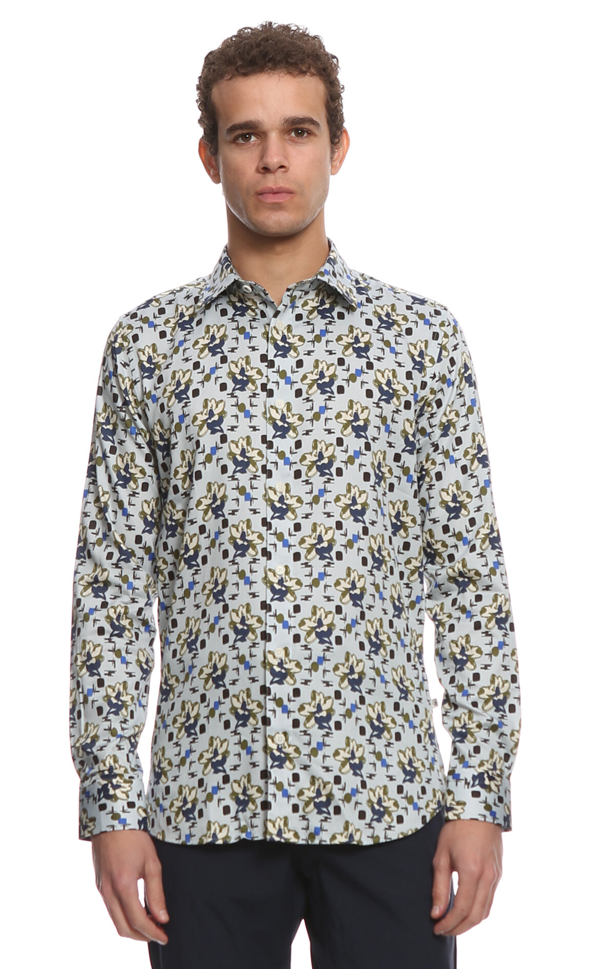 Ted Baker-Ted Baker Mavi Gömlek