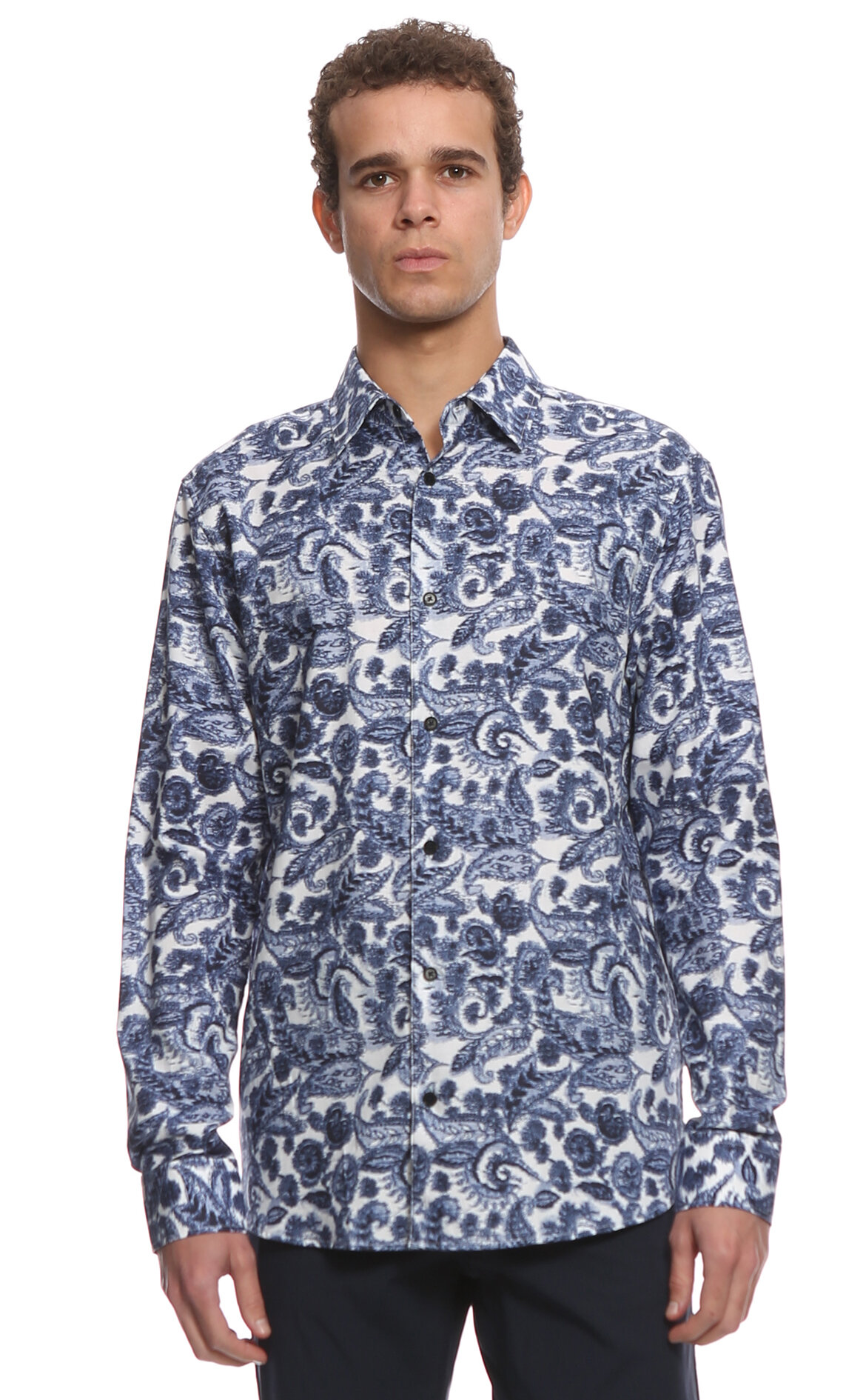 Ted Baker-Ted Baker Beyaz Gömlek Ted Baker-Ted Baker Beyaz Gömlek