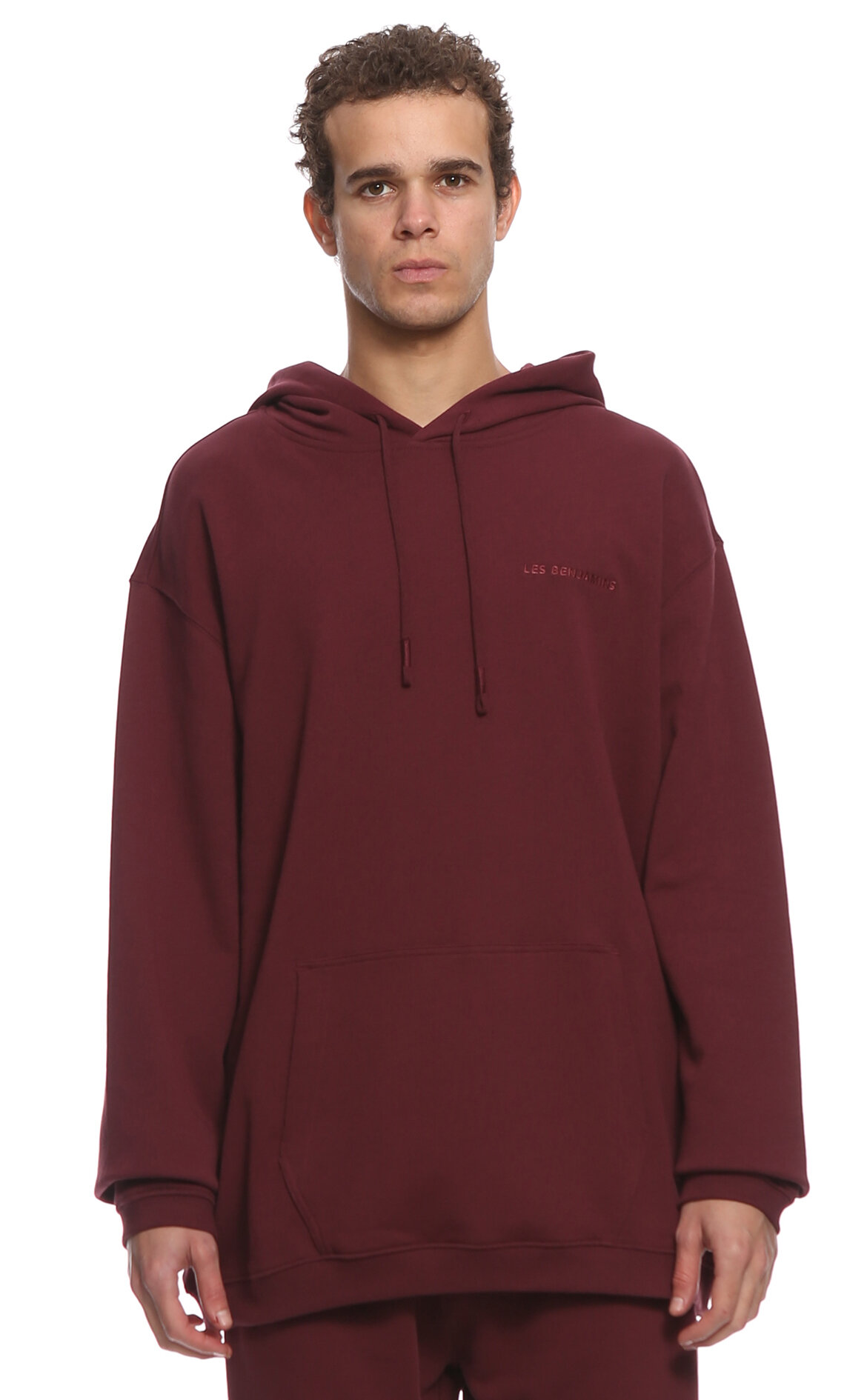 Les Benjamins-Les Benjamins Kahverengi Hoodie